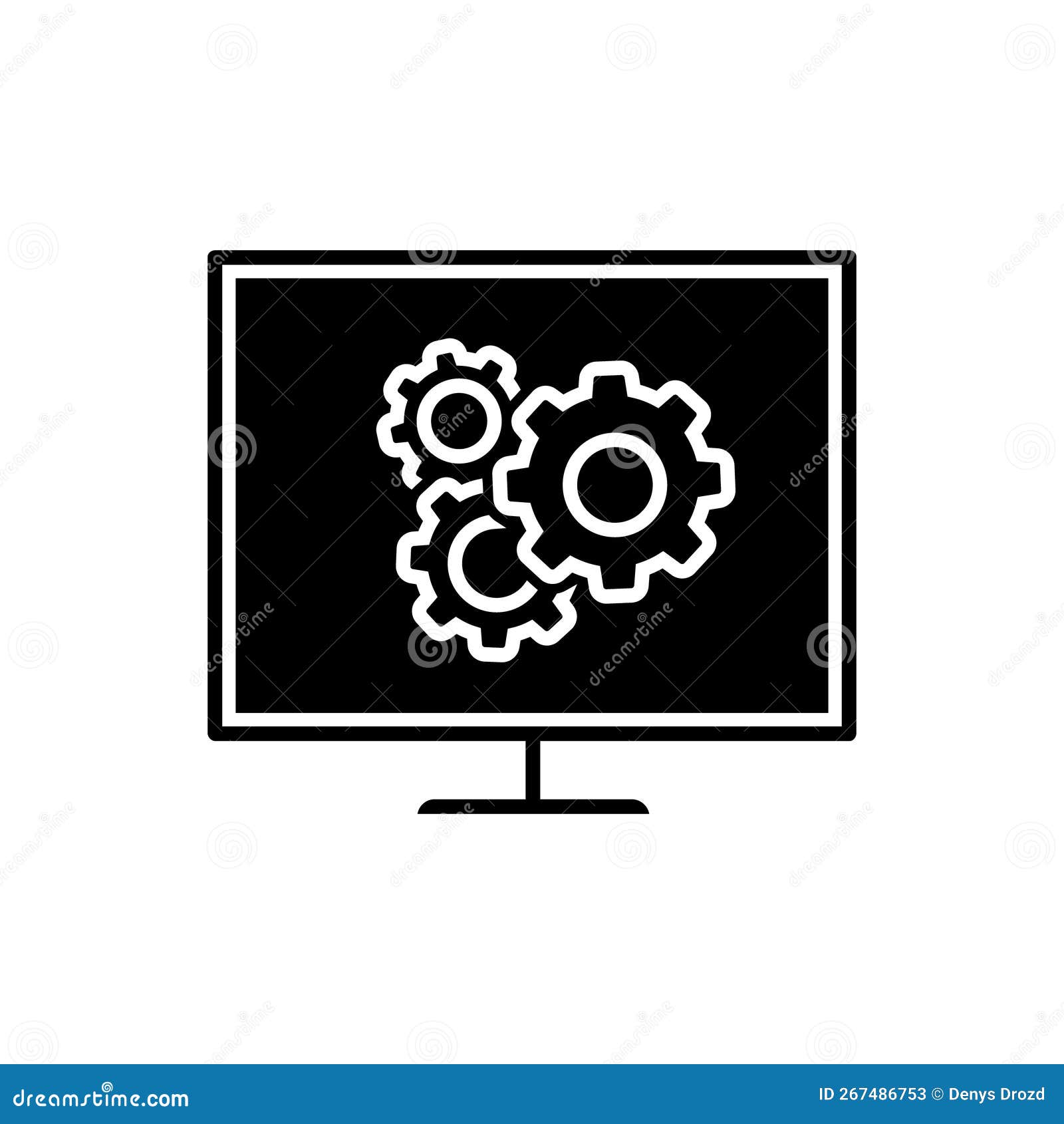 Settings Icon Vector. Options Illustration Sign. Adjustment Symbol ...