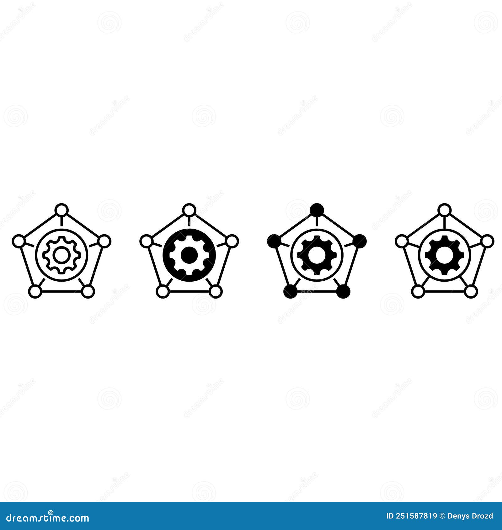 Settings Icon Vector Set. Installation Illustration Sign Collection ...
