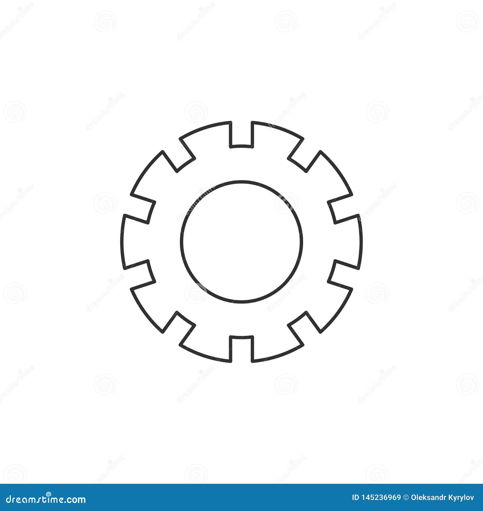 Settings Icon Wheel, Cog, Cogwheel Icon. Vector Illustration Isolated ...