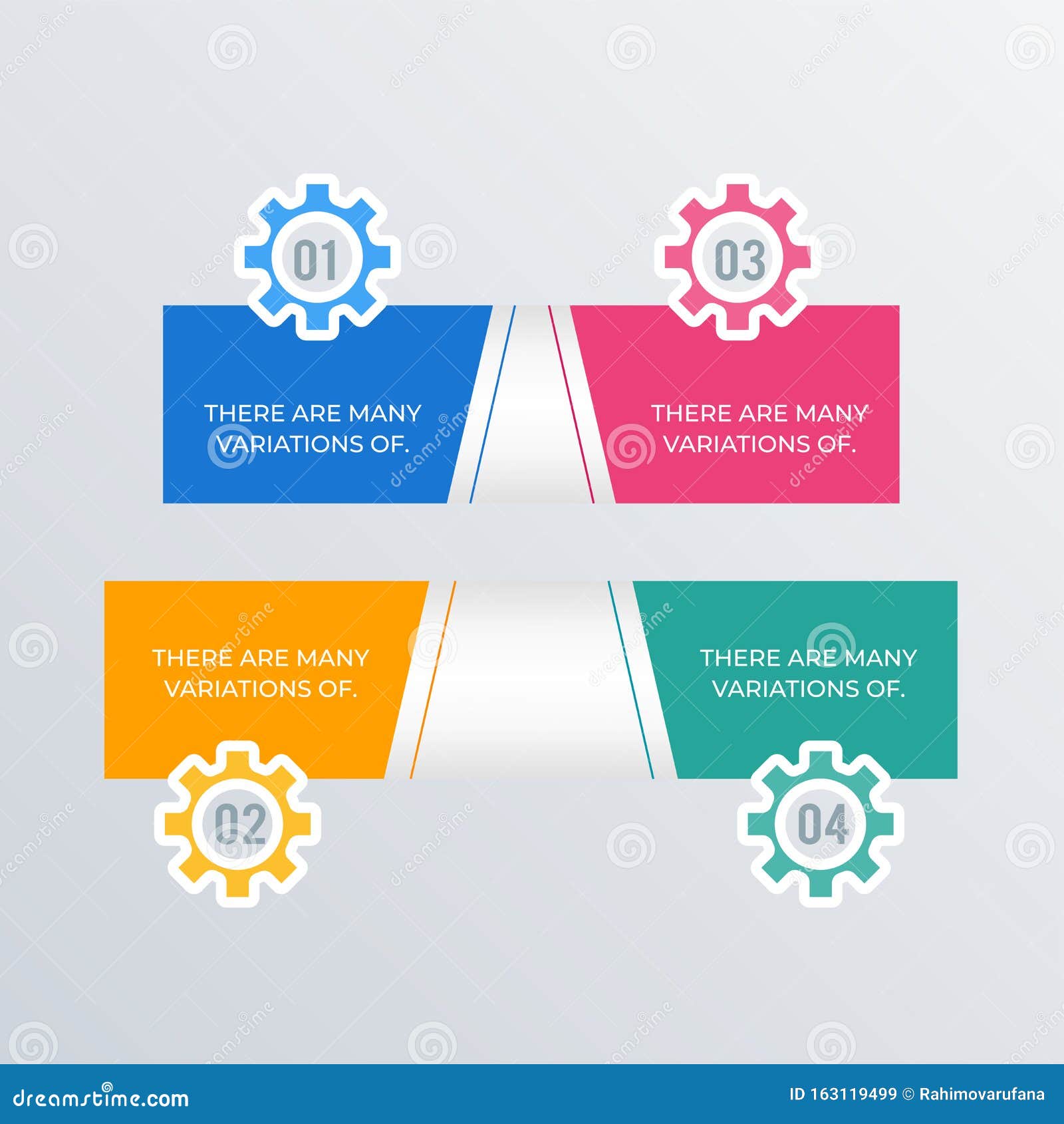 Settings Infographics Template Design. Business Concept Infograph with ...