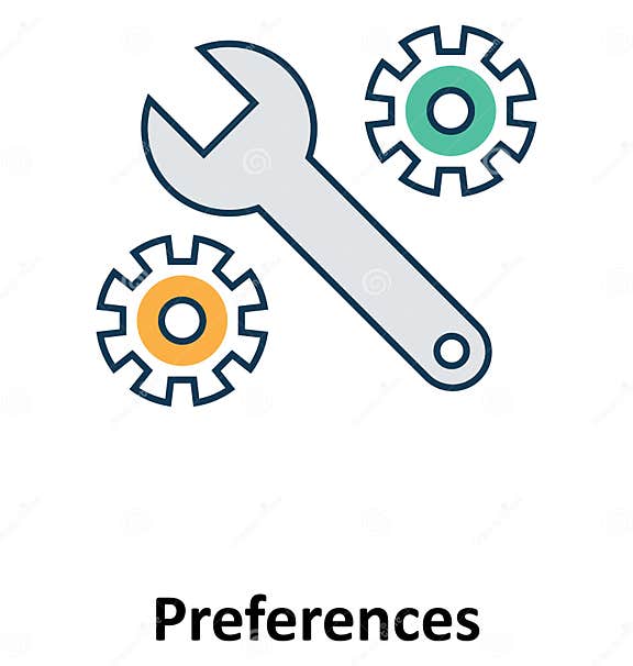 Settings Isolated and Vector Icon for Technology Stock Vector ...