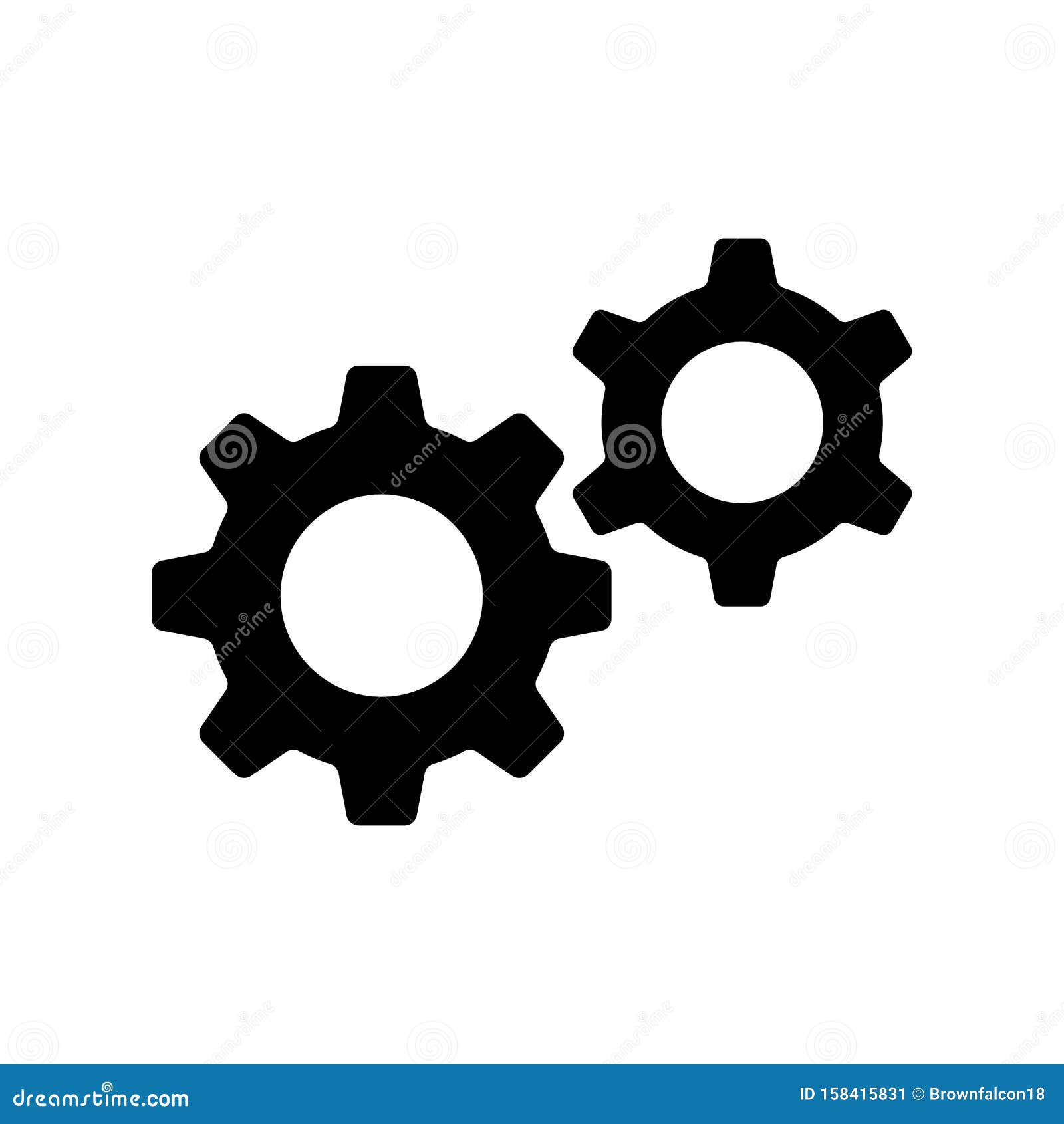 Settings Process Icon Flat Vector Illustration Design Stock Vector ... Settings Process Icon Flat Vector Illustration Design Stock Vector ...