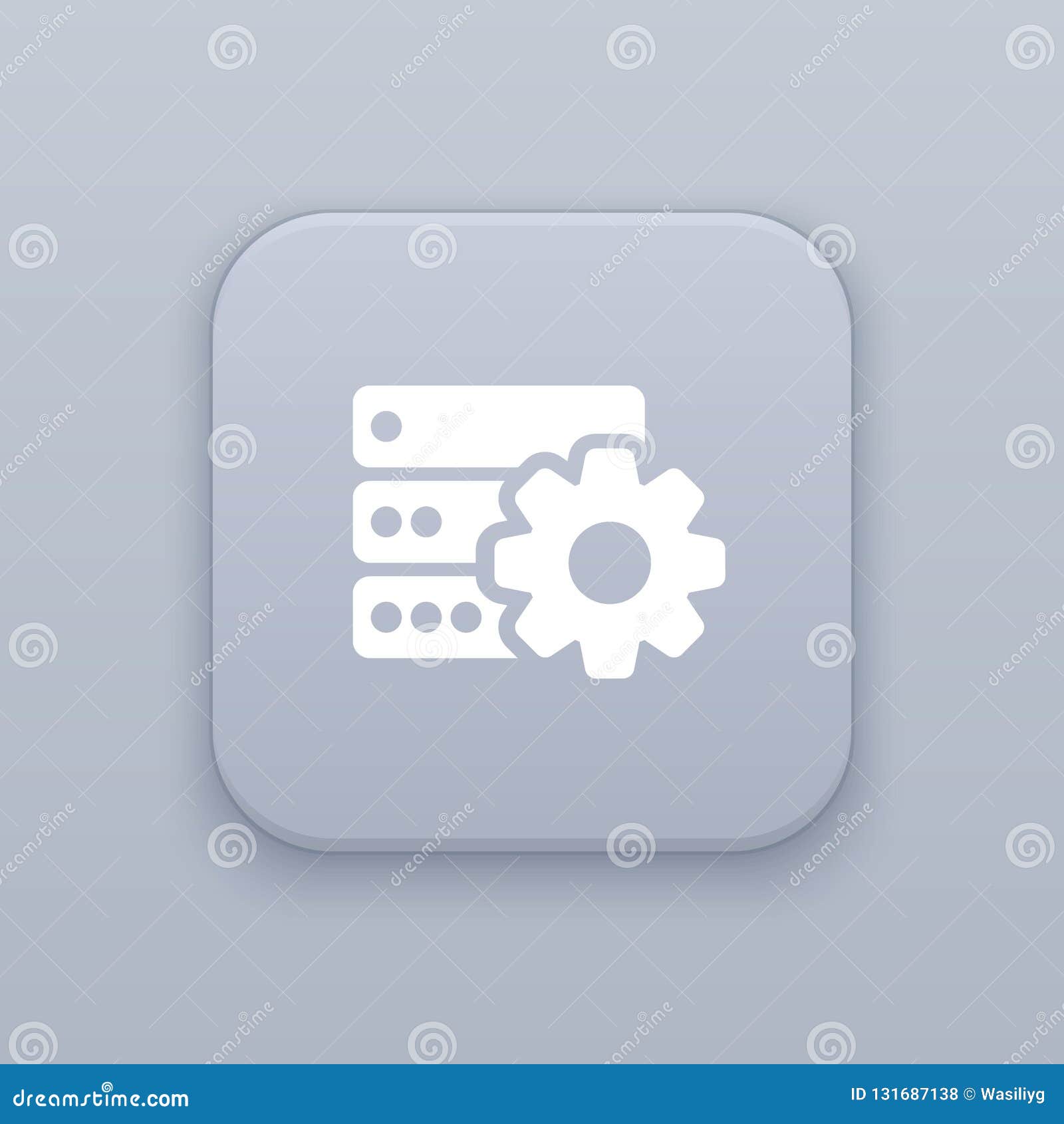 Settings, Setup Button, Best Vector Stock Vector - Illustration of ...