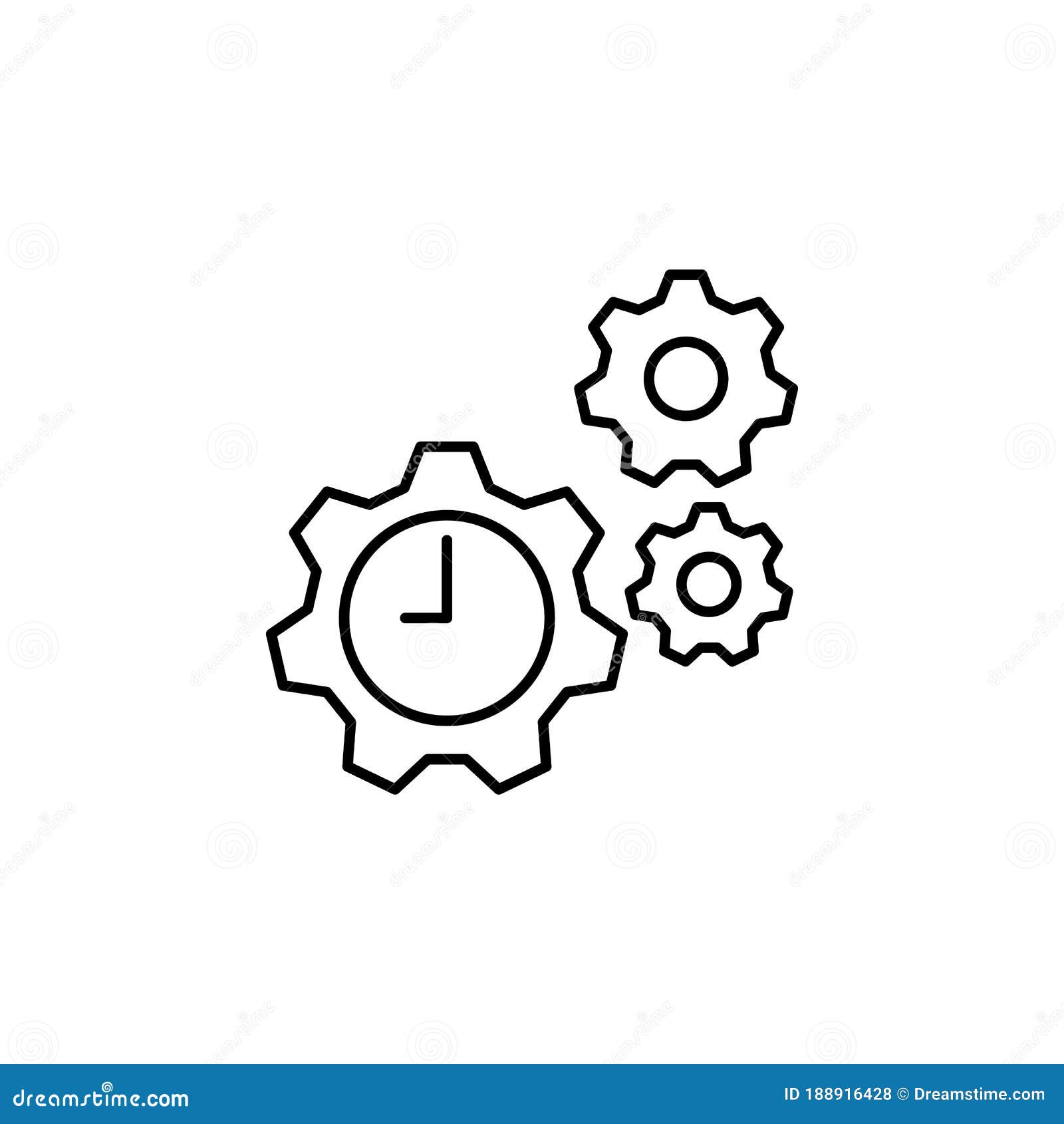 Settings Time Icon. Element of Time Value Icon for Mobile Concept and ...