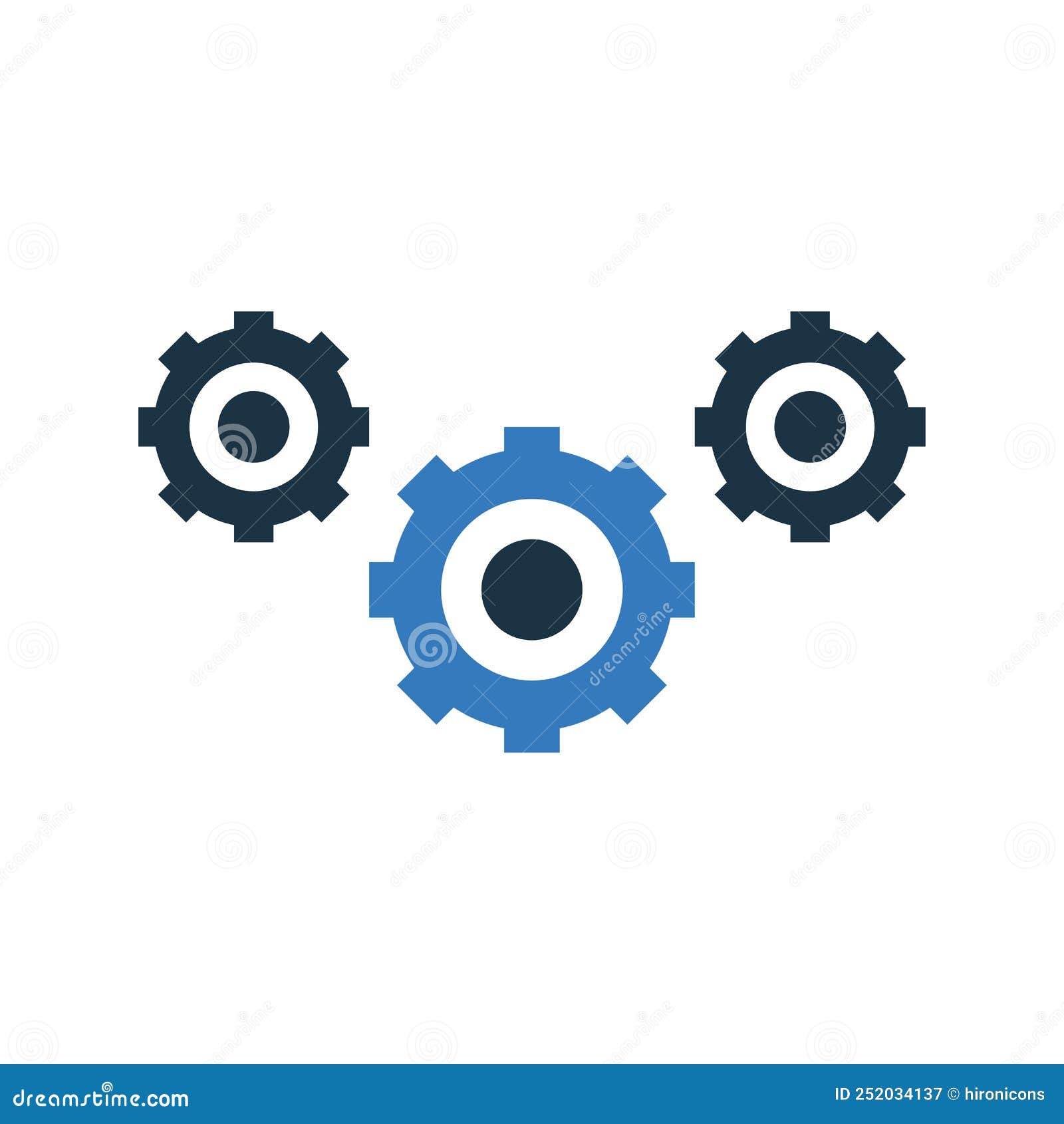 Settings, Tools, Gear, Gears Icon. Simple Editable Vector Illustration ...