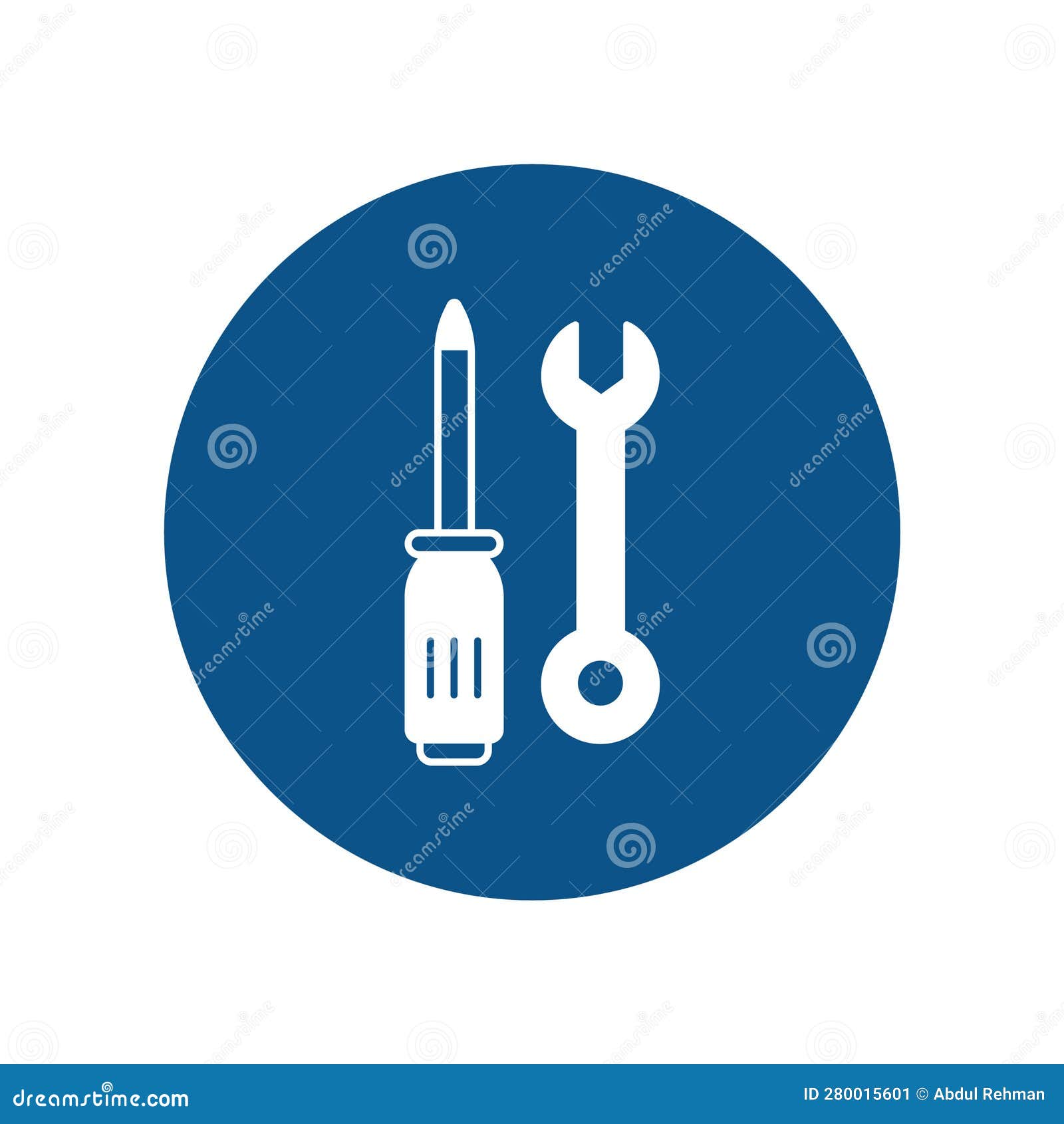 Settings Tools Vector Icon with Trendy Background Colors that Can ...