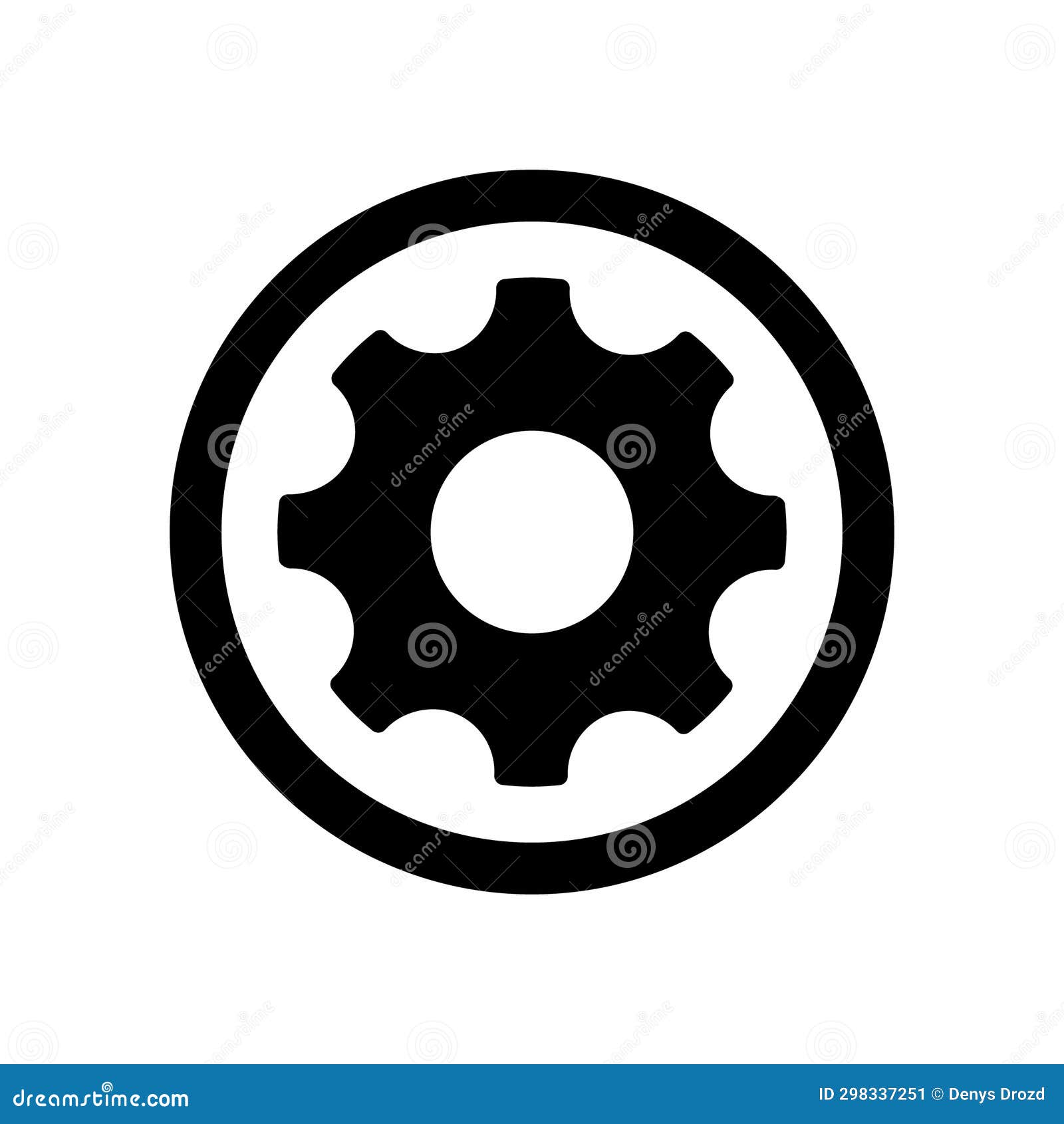 Settings Vector Icon. Customize Illustration Sign. Mechanical Symbol ...