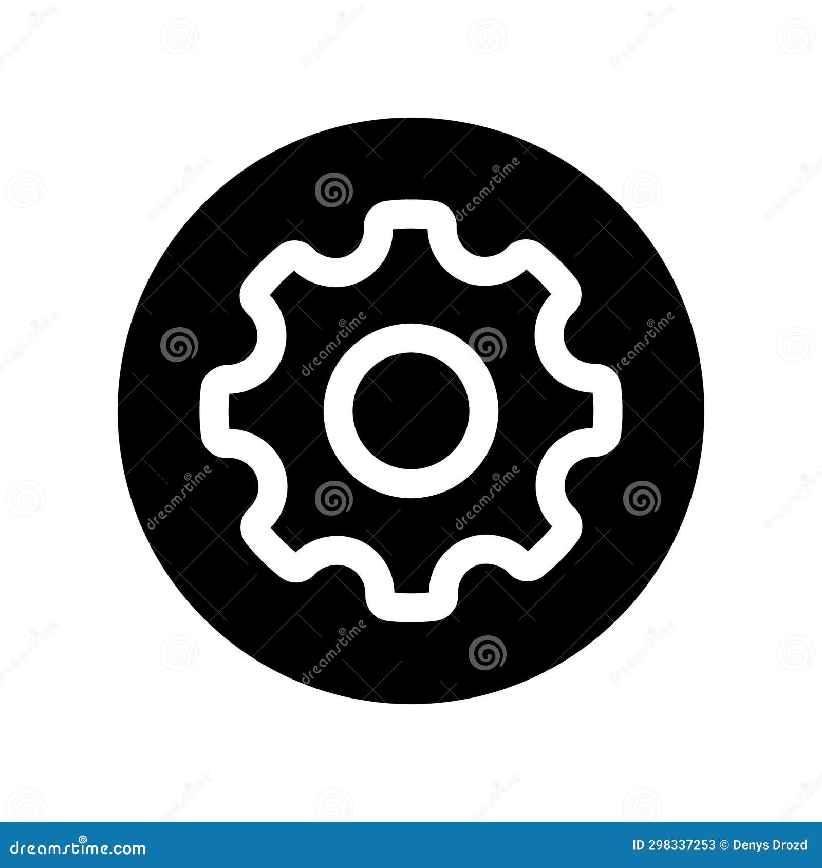 Settings Vector Icon. Customize Illustration Sign. Mechanical Symbol ...
