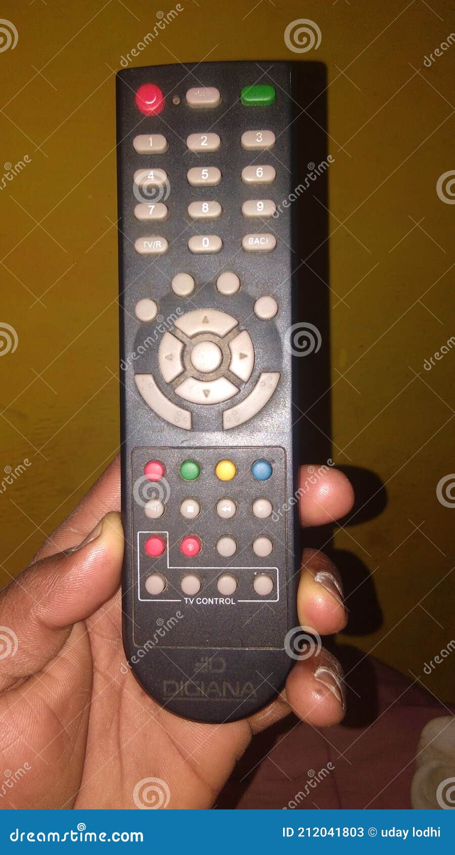 Setup box remote in India editorial stock photo. Image of finger ...