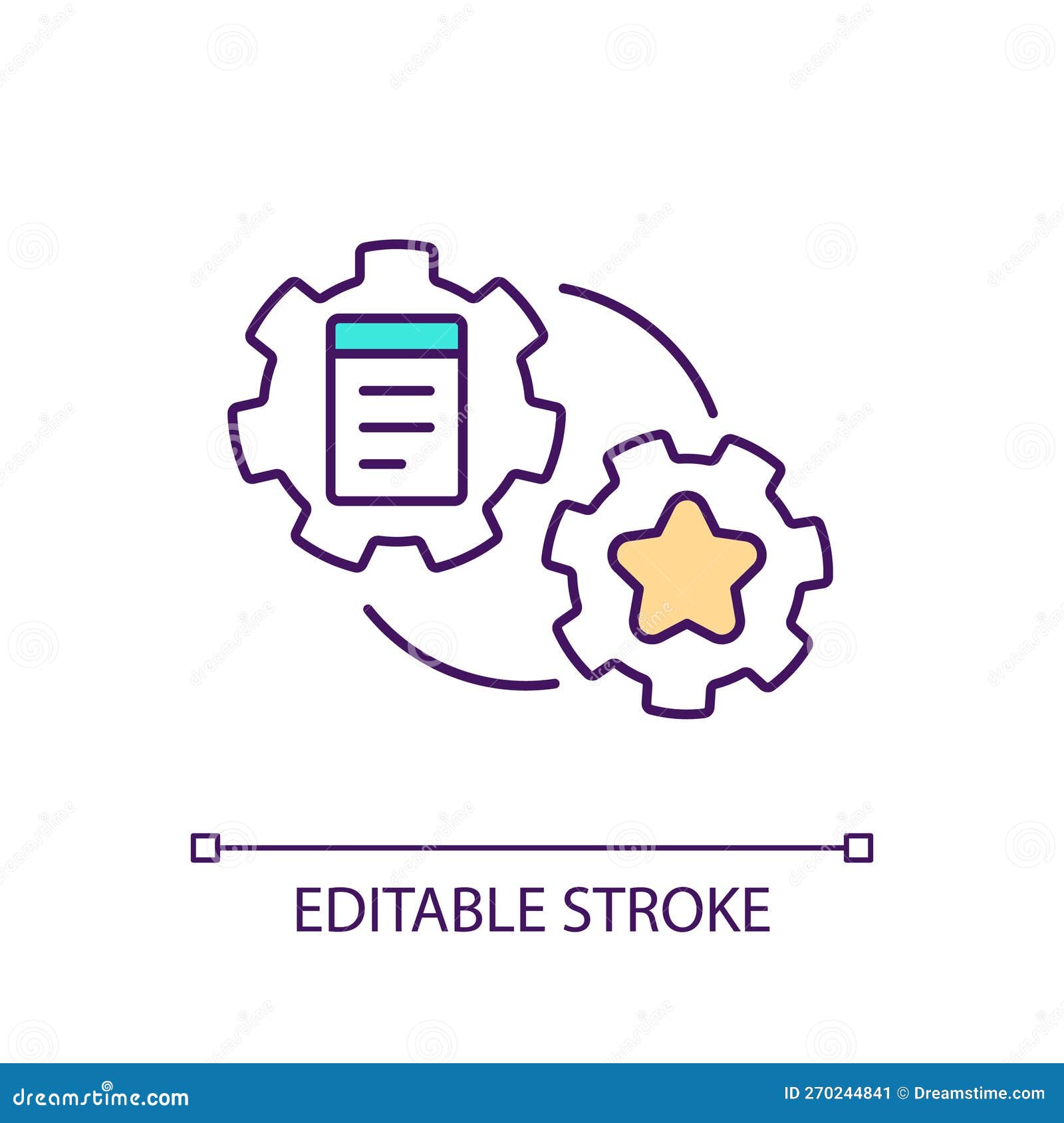 Setup Client Feedbacks Management RGB Color Icon Stock Vector ... Setup Client Feedbacks Management RGB Color Icon Stock Vector ...