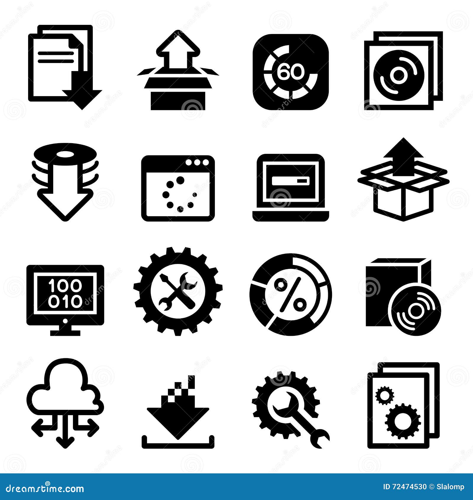 Installation Icon Vector From Disc Tool Line Concept. Thin Line ...