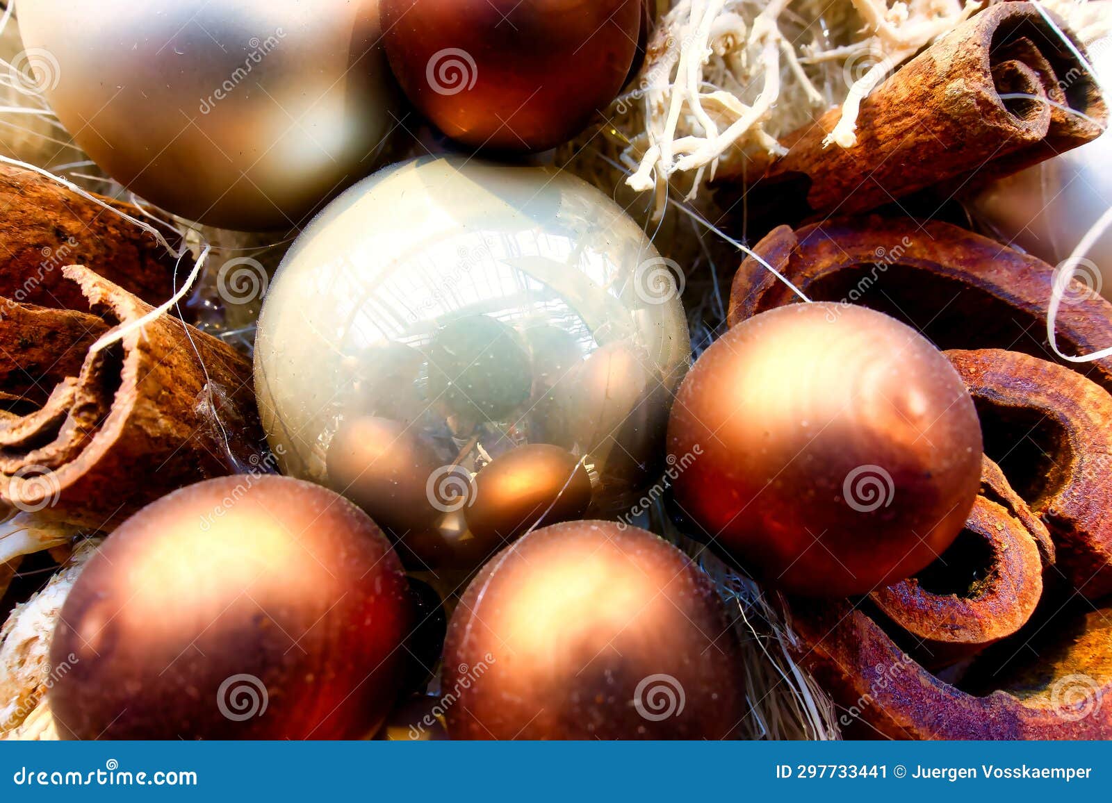 A Setup for Decoration Purposes Like Xmas with Different Accessories ...