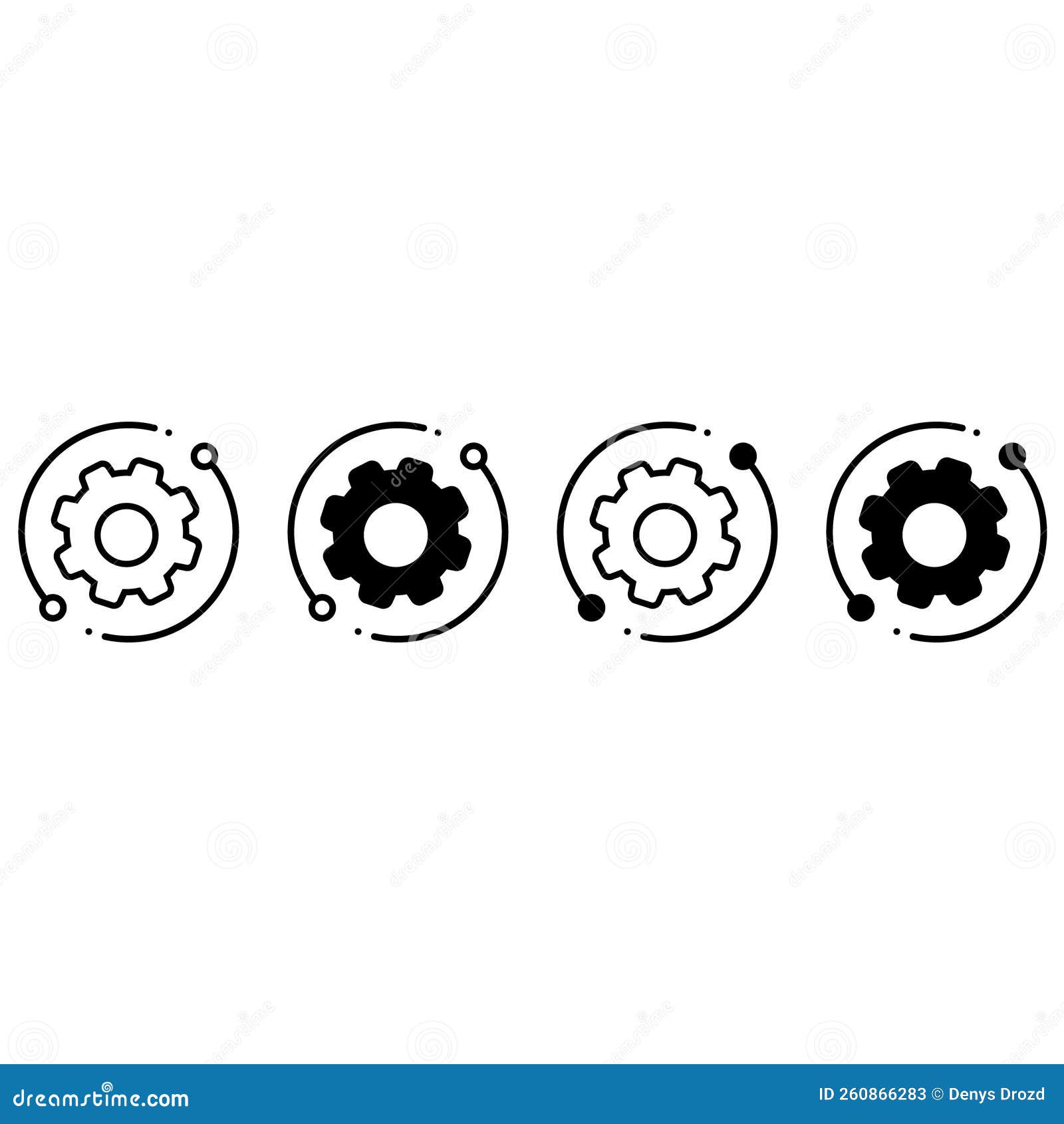 Setup Icon Vector Set. Settings Illustration Sign Collection. Menu ...