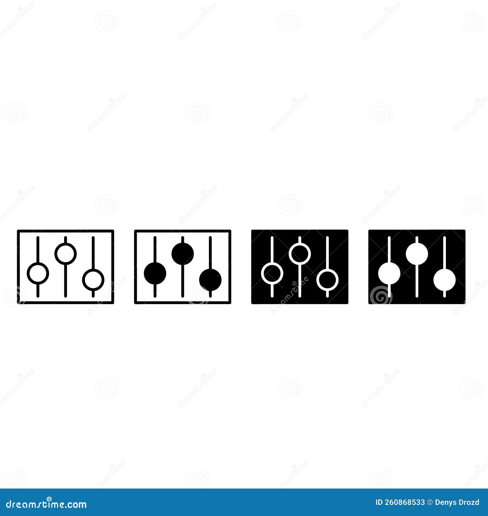 Setup Icon Vector Set. Settings Illustration Sign Collection. Menu ...