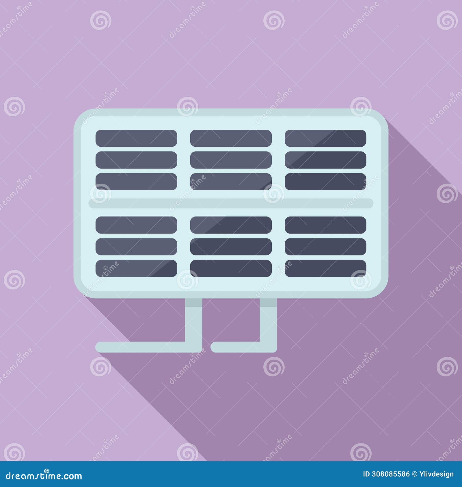 Setup Solar Panel Icon Flat Vector. Fixture Module Stock Illustration ...