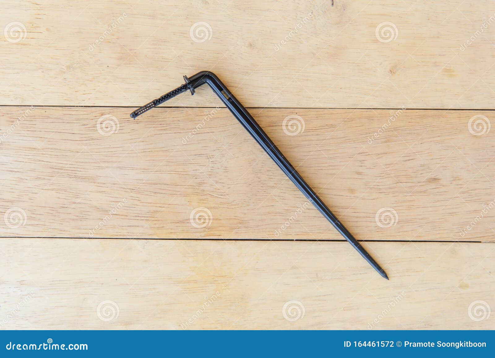 Setup the Water Drip Pipe L Shape Type Stock Photo - Image of hose ...