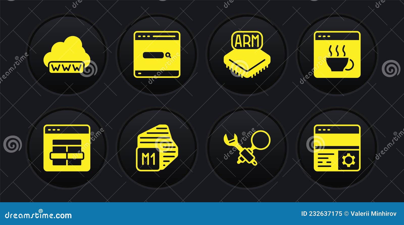 Setzen Sie Das Symbol Mysql Code Software Processor Debugging Search Engine and Web Development ...