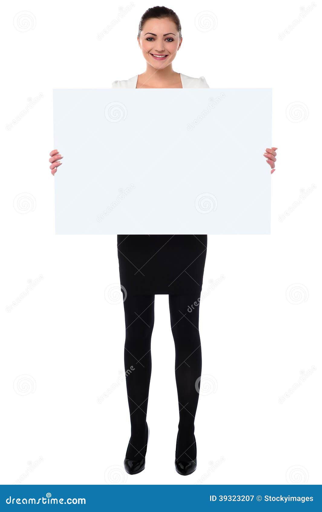 Setzen Sie Ihre Anzeige Hier! Stockbild - Bild von werben ...