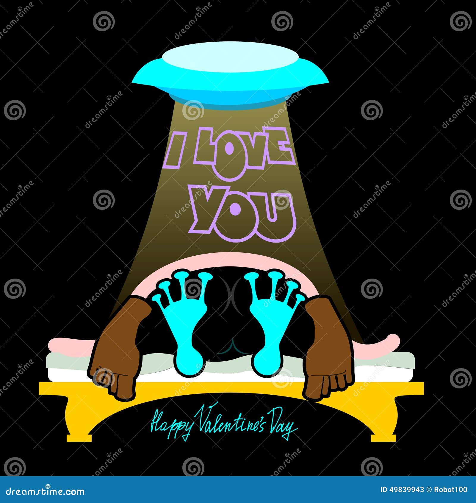 Setzen Sie Ihren Text hier vektor abbildung. Illustration von karikatur ...