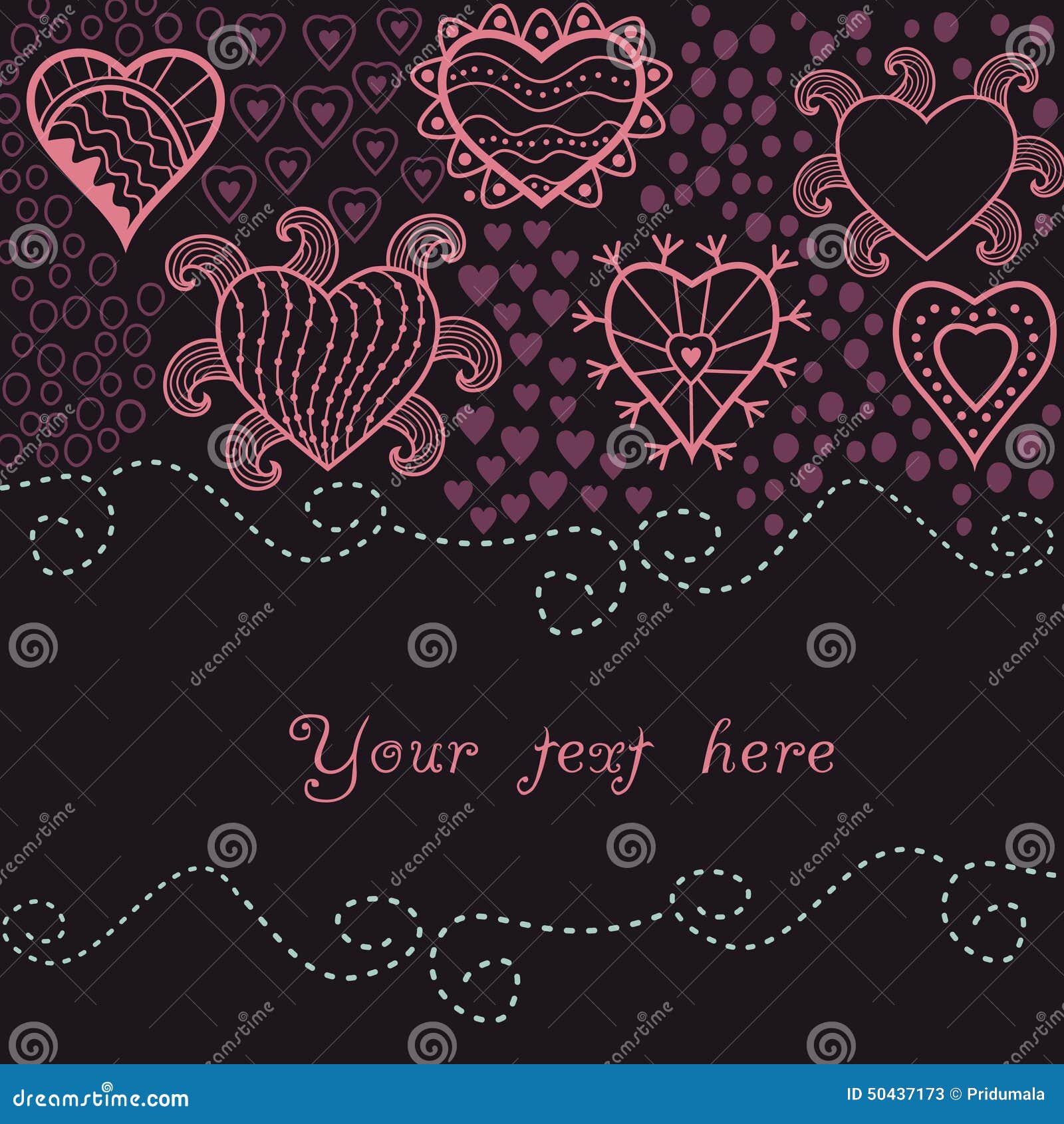 Setzen Sie Ihren Text hier vektor abbildung. Illustration von ...