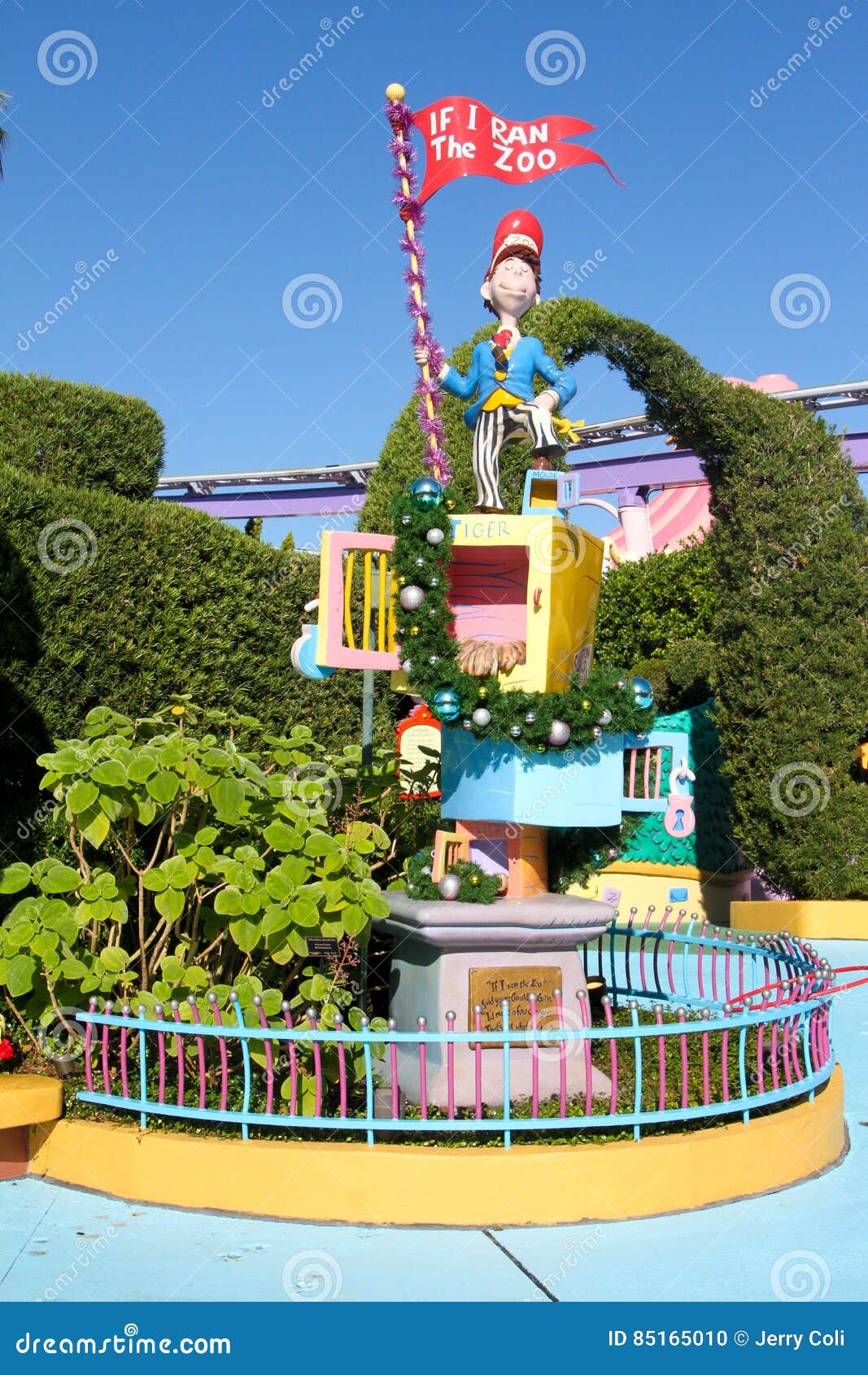Seuss Land at Universal Studios in Orlando, FL Editorial Image - Image ...