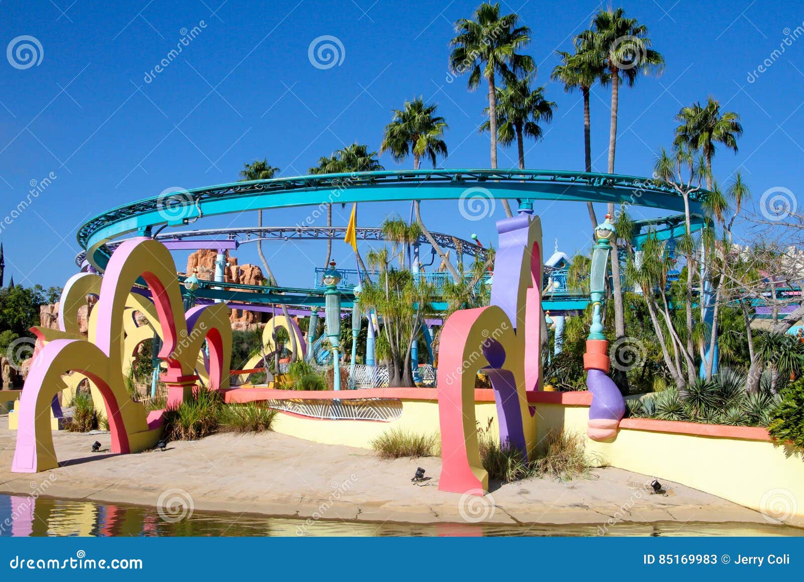 Seuss Land at Universal Studios in Orlando, FL Editorial Stock Photo ...