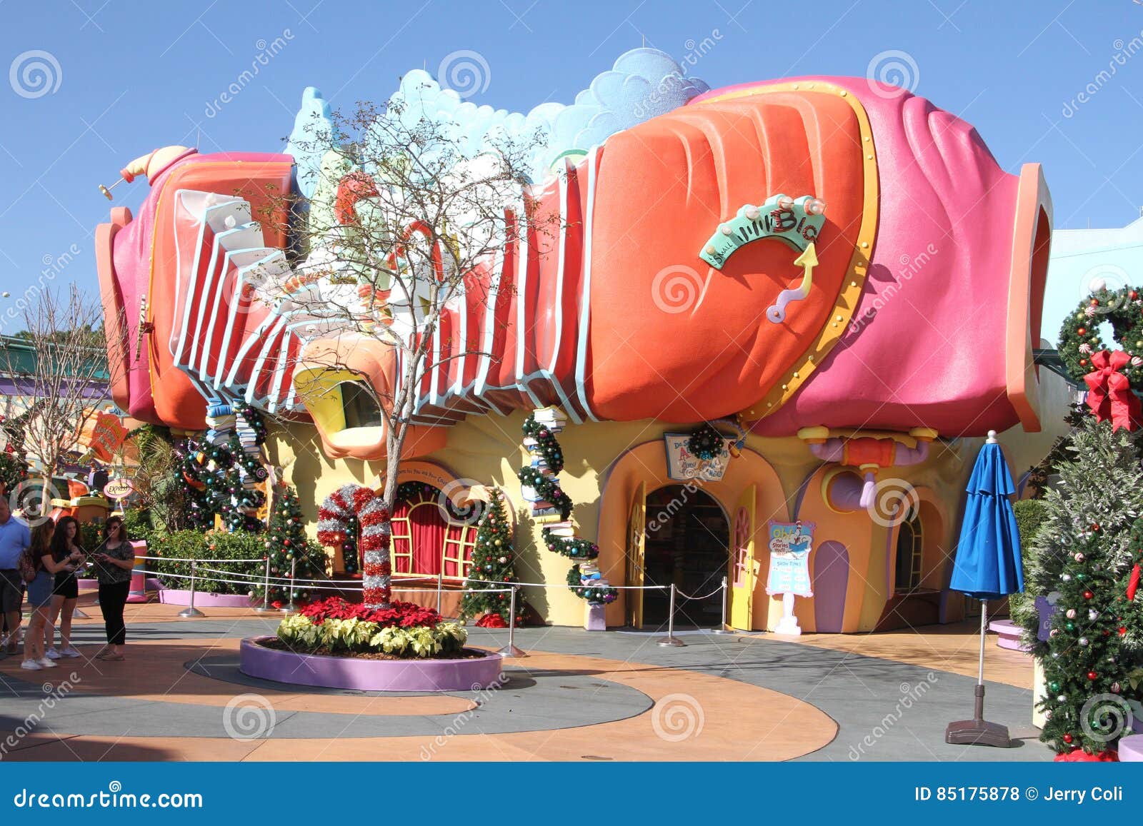 Seuss Land at Universal Studios in Orlando, FL Editorial Stock Photo ...