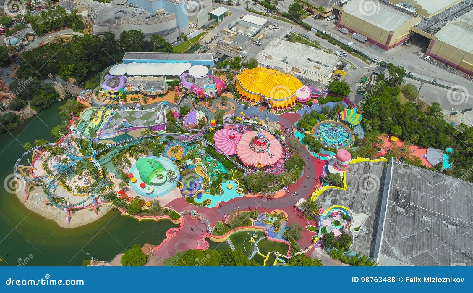 Seuss Landing In Universal Orlando Editorial Image | CartoonDealer.com ...