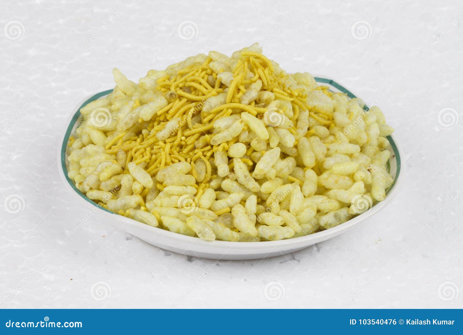 Sev Mamra stock photo. Image of crunchy, mamra, mamara - 103540476