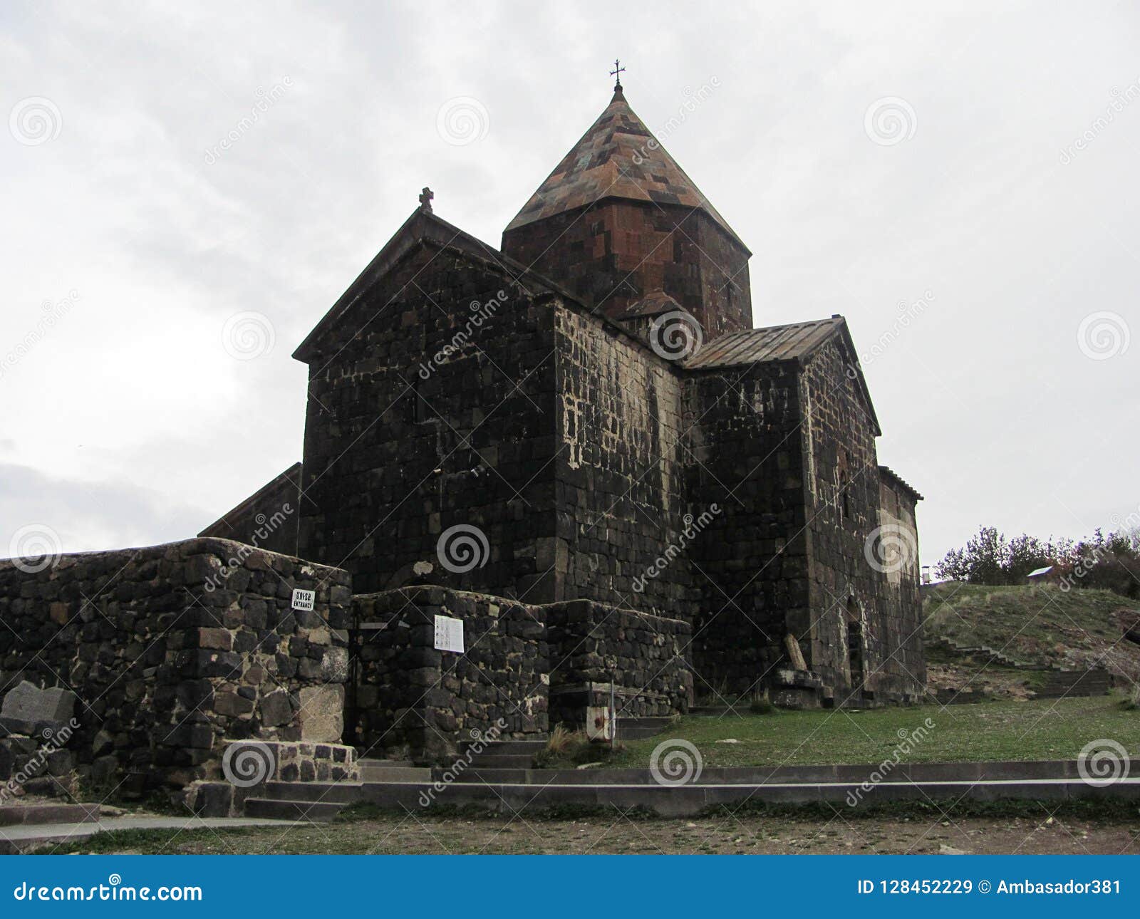 The Ancient Sevanavank Monastery, Sevan, Armenia Editorial Stock Image ...