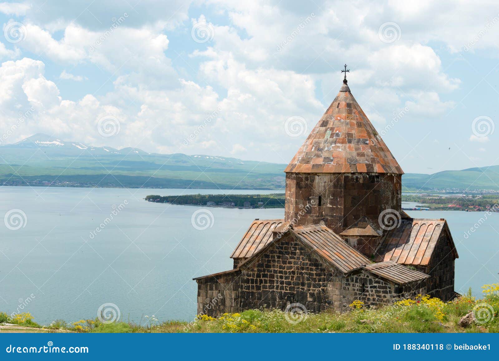 Sevanavank Monastery. a Famous Historic Site in Sevan, Gegharkunik, Armenia Stock Photo - Image ...