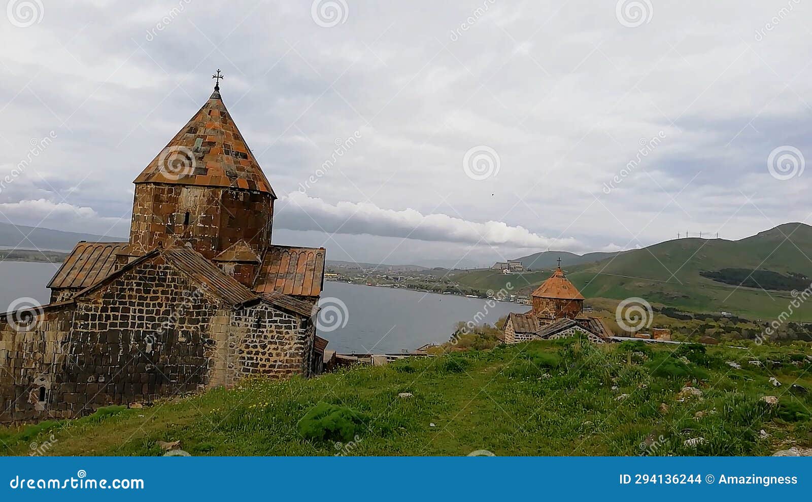 An Armenian Architectural of Sevanavank Monastery. Stock Photo - Image of travel, journey: 294136244