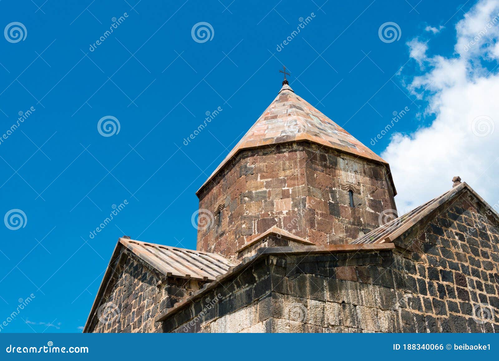 Sevanavank Klooster in Sevan Gegharkunik Armenia Stock Foto - Image of heilig, retro: 188340066