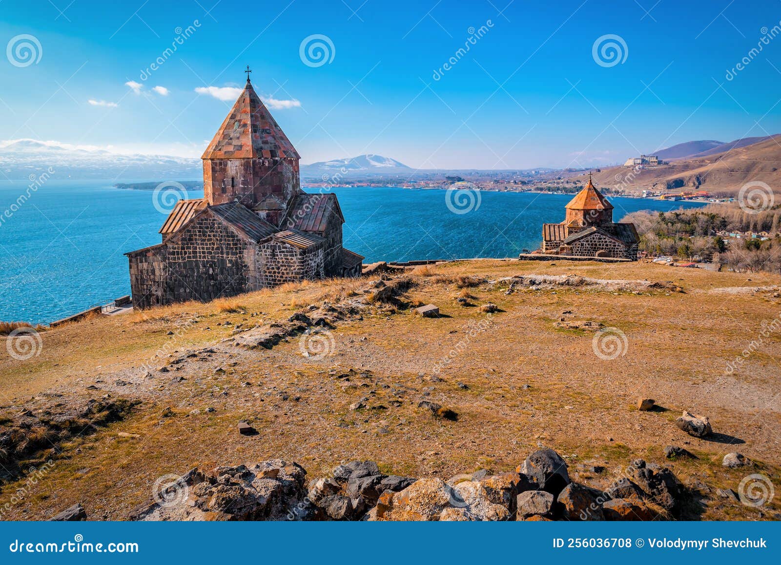Sevanavank is a Monastery Complex Located on the Shore of Lake Sevan in Armenia Stock Photo ...