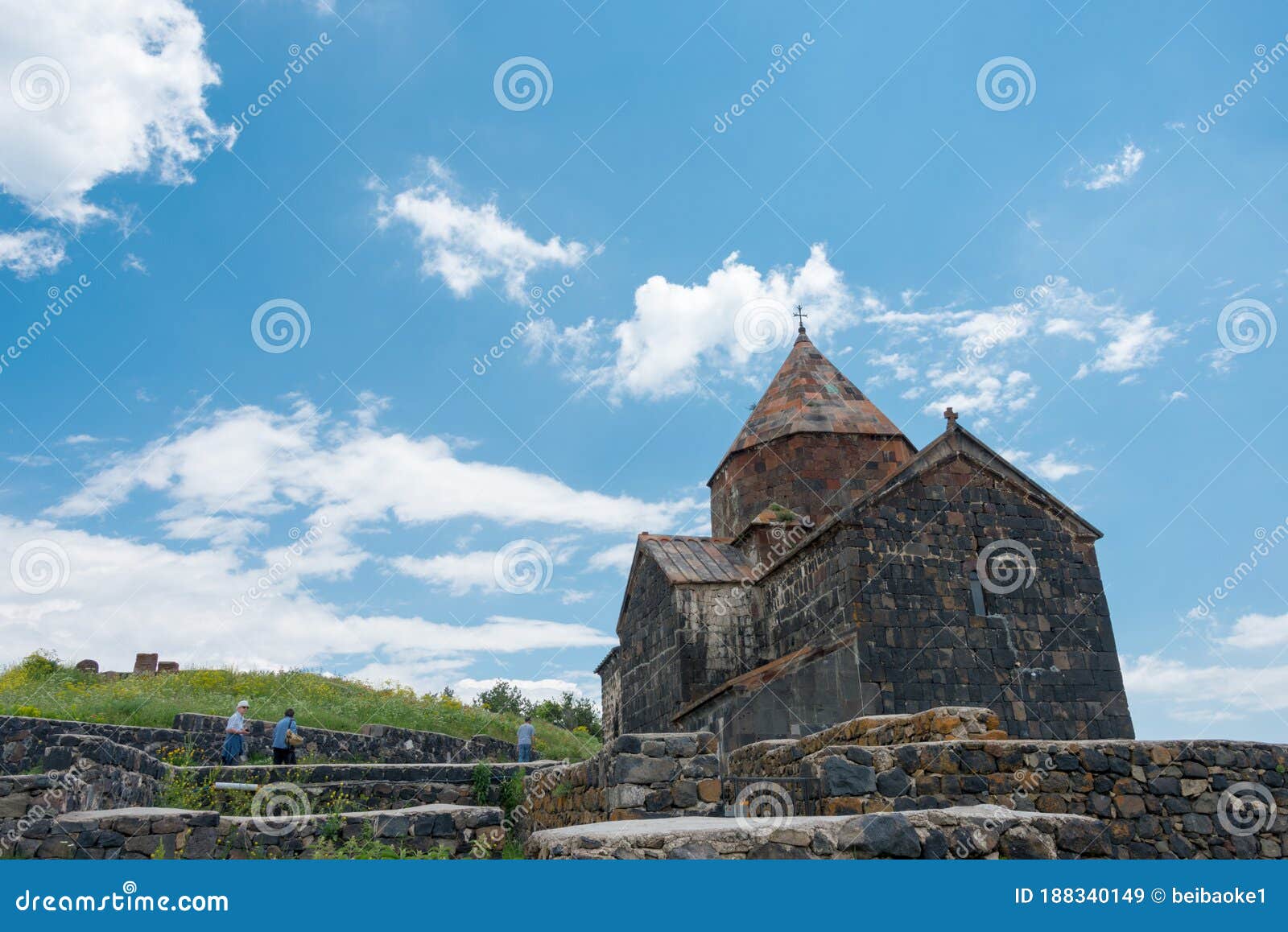 Sevanavank Monastery. a Famous Historic Site in Sevan, Gegharkunik, Armenia Editorial Stock ...