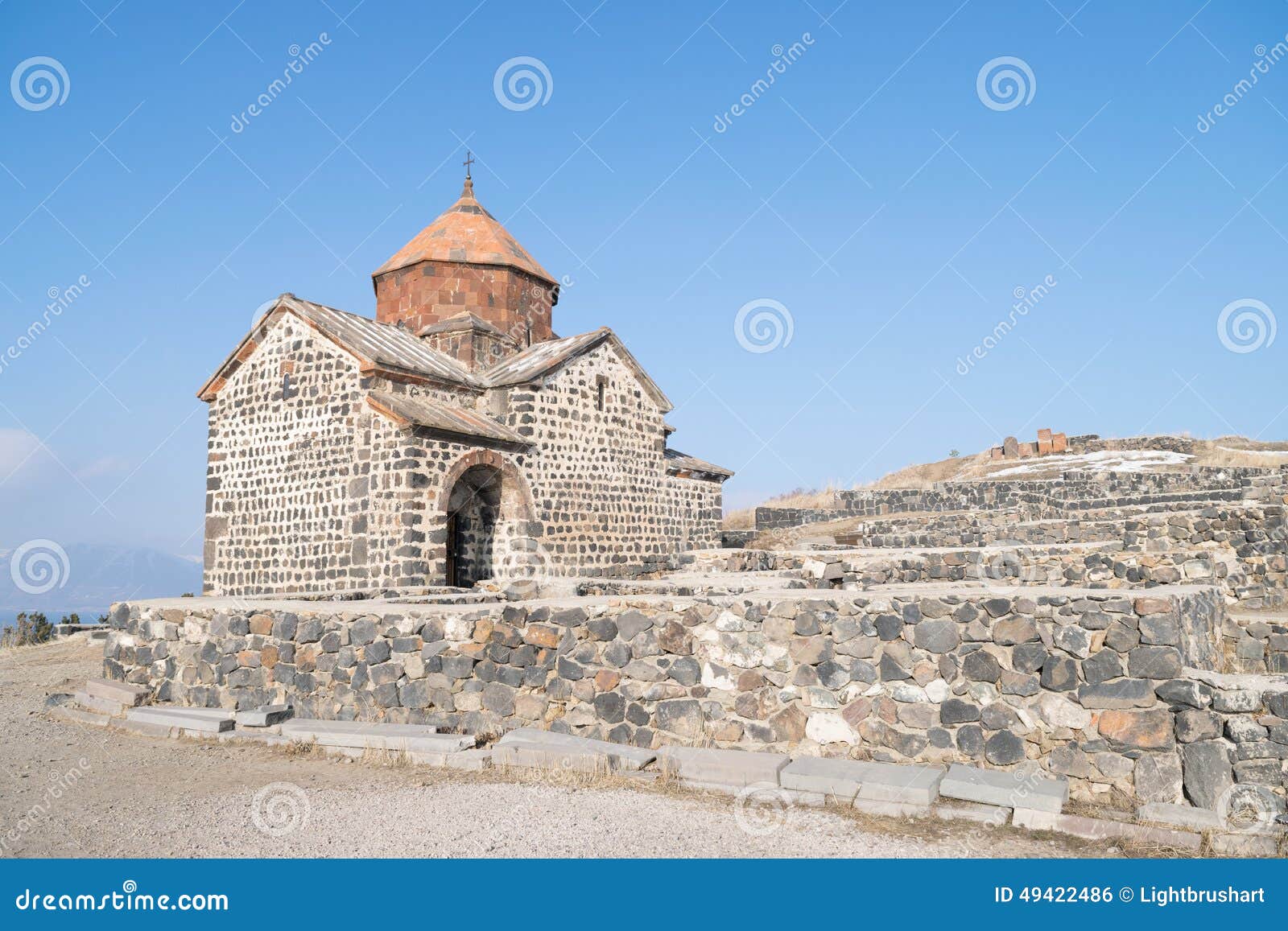 Sevanavank Monastery, Gegharkunik Province of Armenia Stock Photo ...
