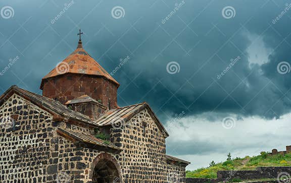 Sevanavank Monastery, Located on a Peninsula on the Shore of Lake Sevan ...