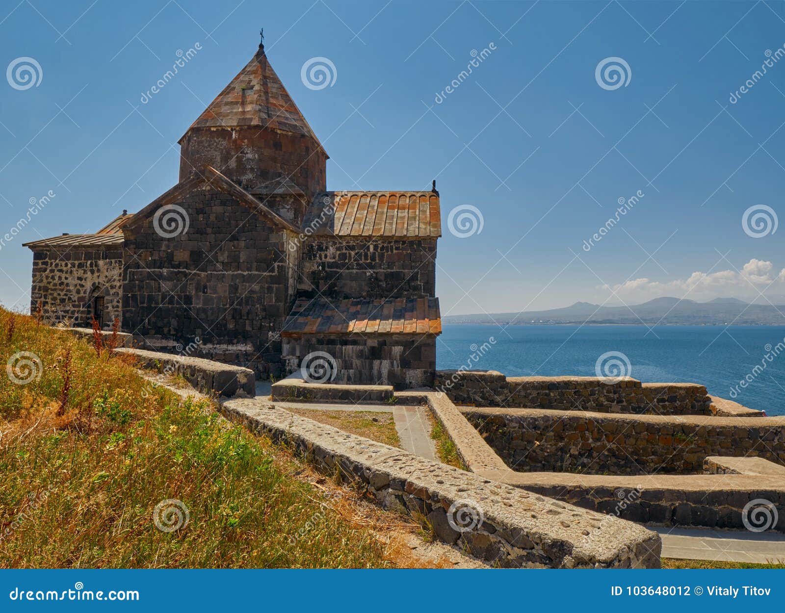 Sevanavank Monastery on Sevan Lake in Armenia Stock Photo - Image of orthodox, convent: 103648012