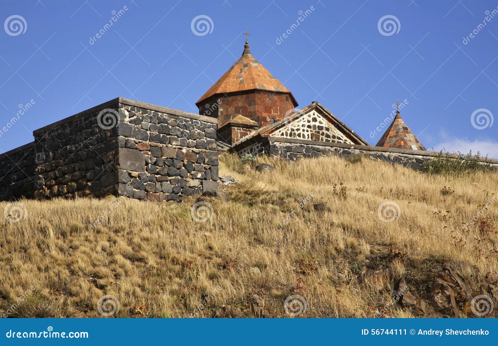 Sevanavank - Sevan Monastery in Armenia Stock Image - Image of ...