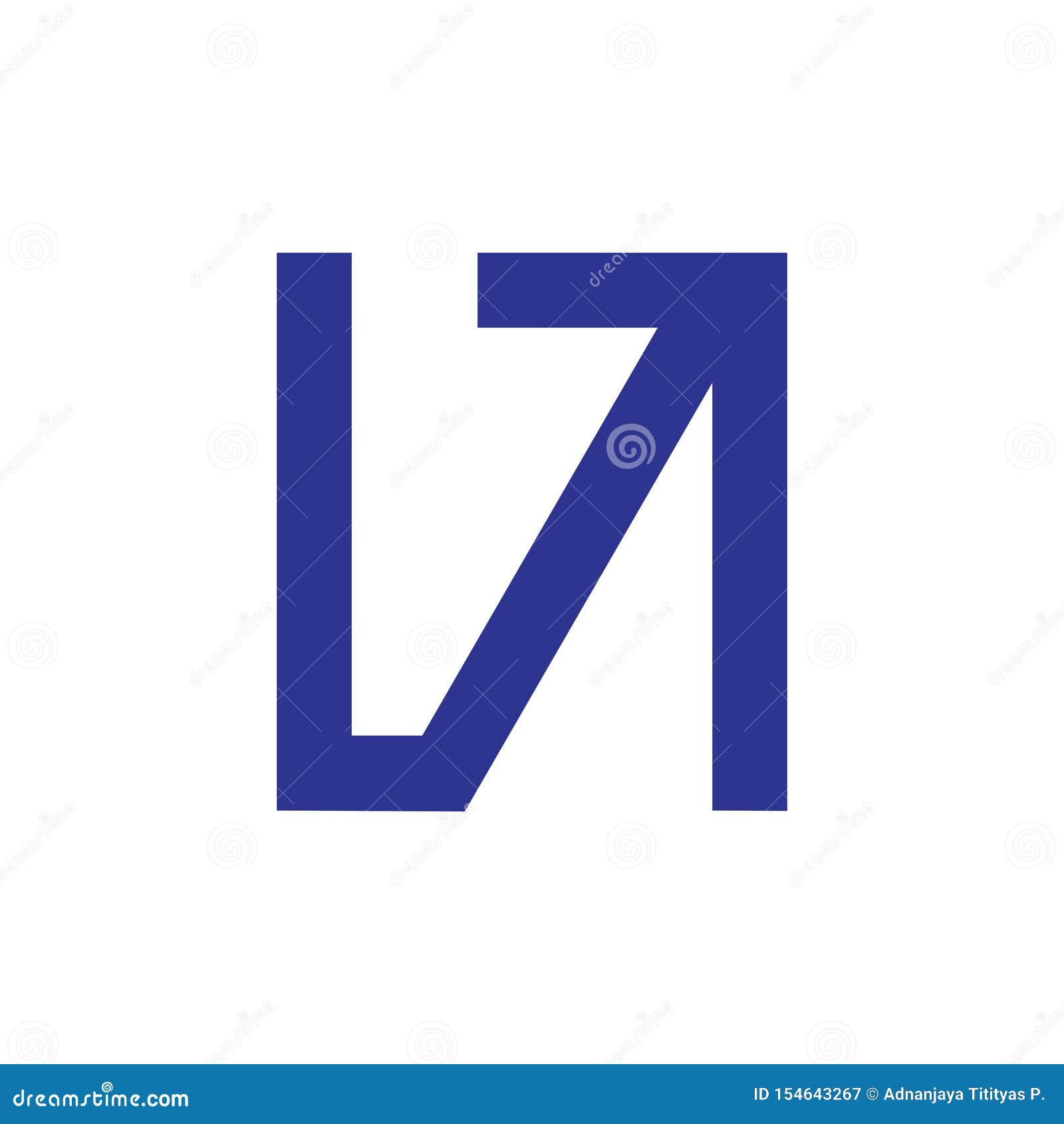 Seven Arrow Square Geometric Logo Vector Stock Vector - Illustration of ...