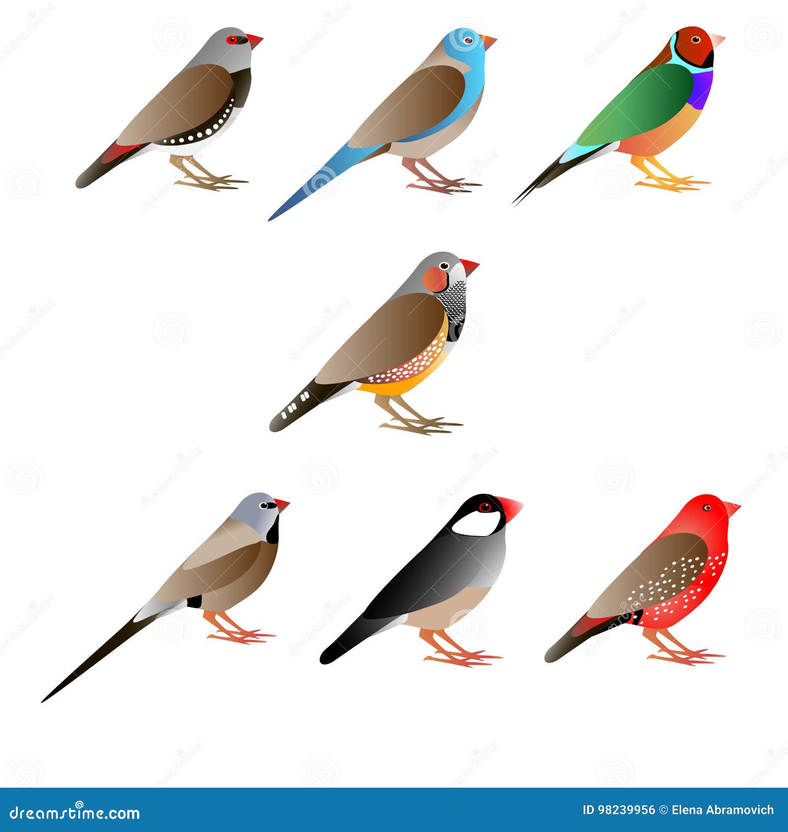 Set Of Seven Colorful Chakras Symbols Isolated On Transparent ...