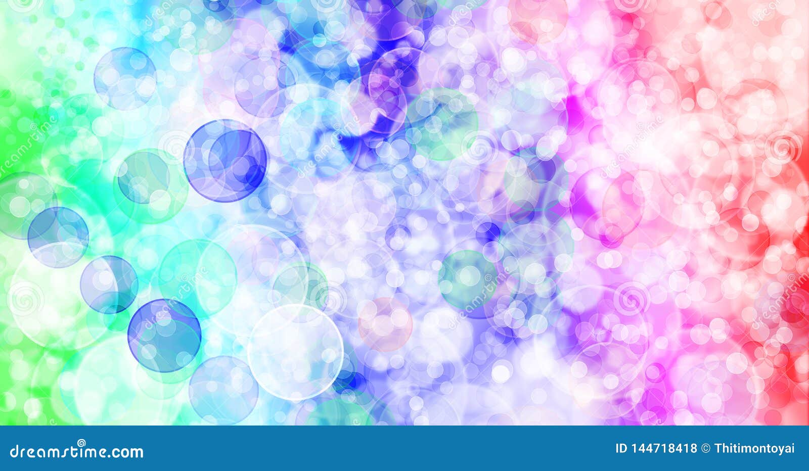 Seven Rainbow Colors Background. Stock Illustration - Illustration of ...