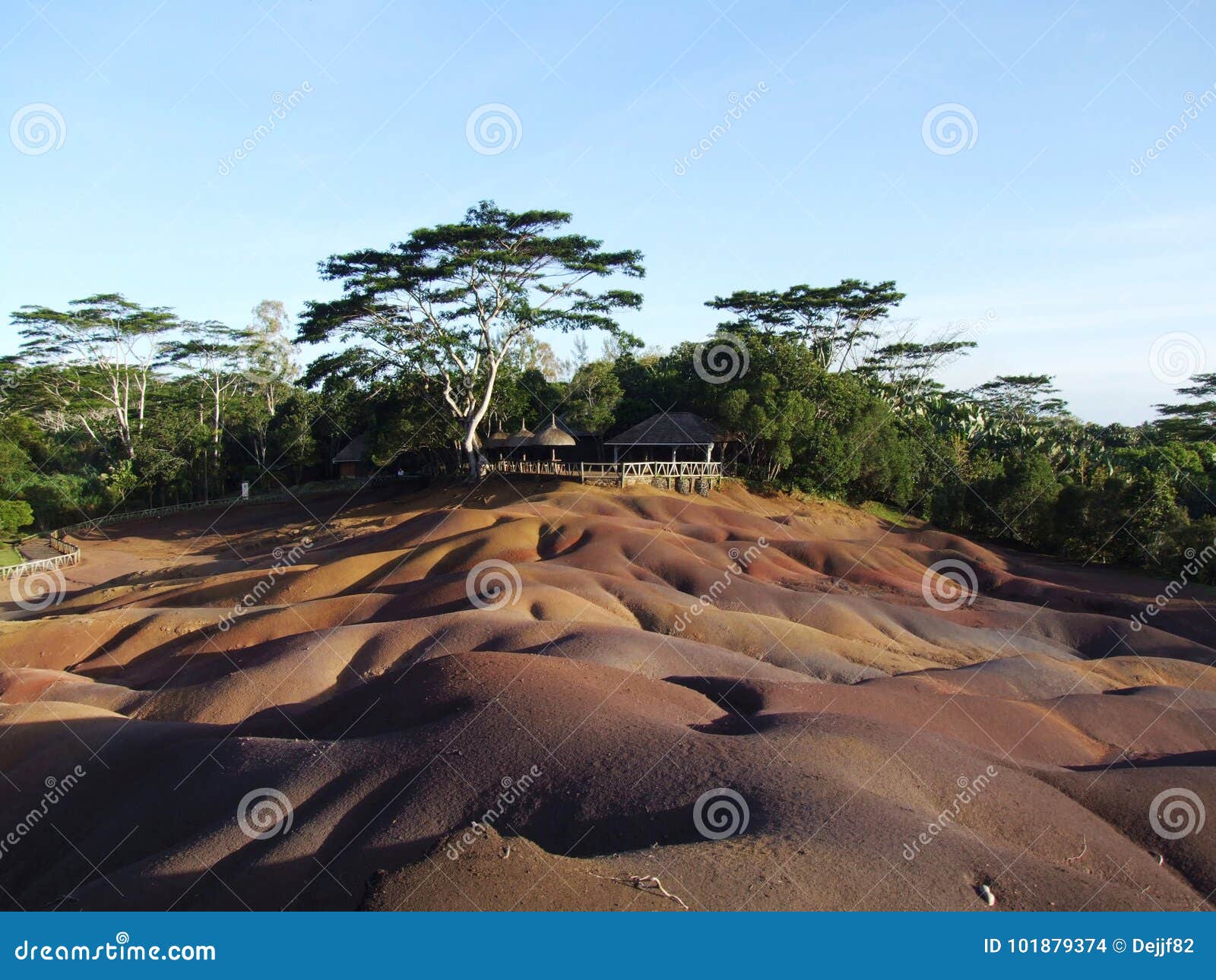 23 Coloured Earth In Vallee Des Couleurs In Mauritius. National Park ...