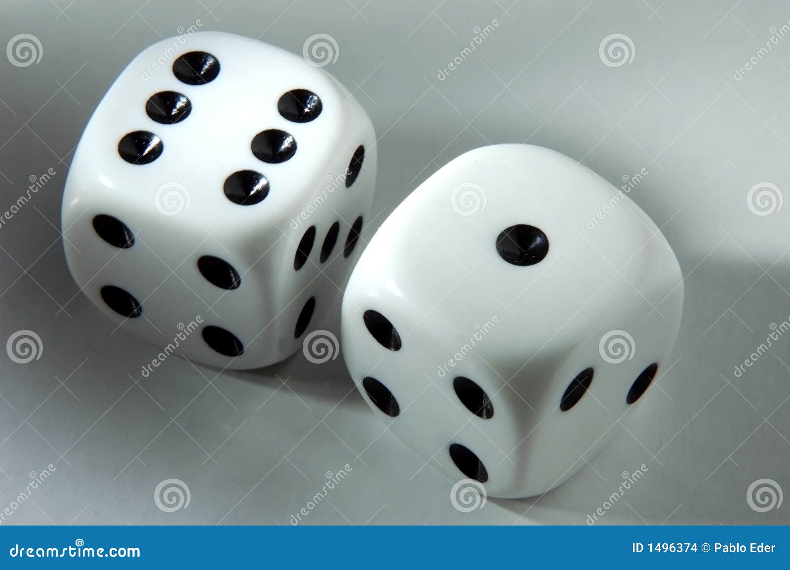 Seven in dice stock photo. Image of casino, luck, gambling - 1496374