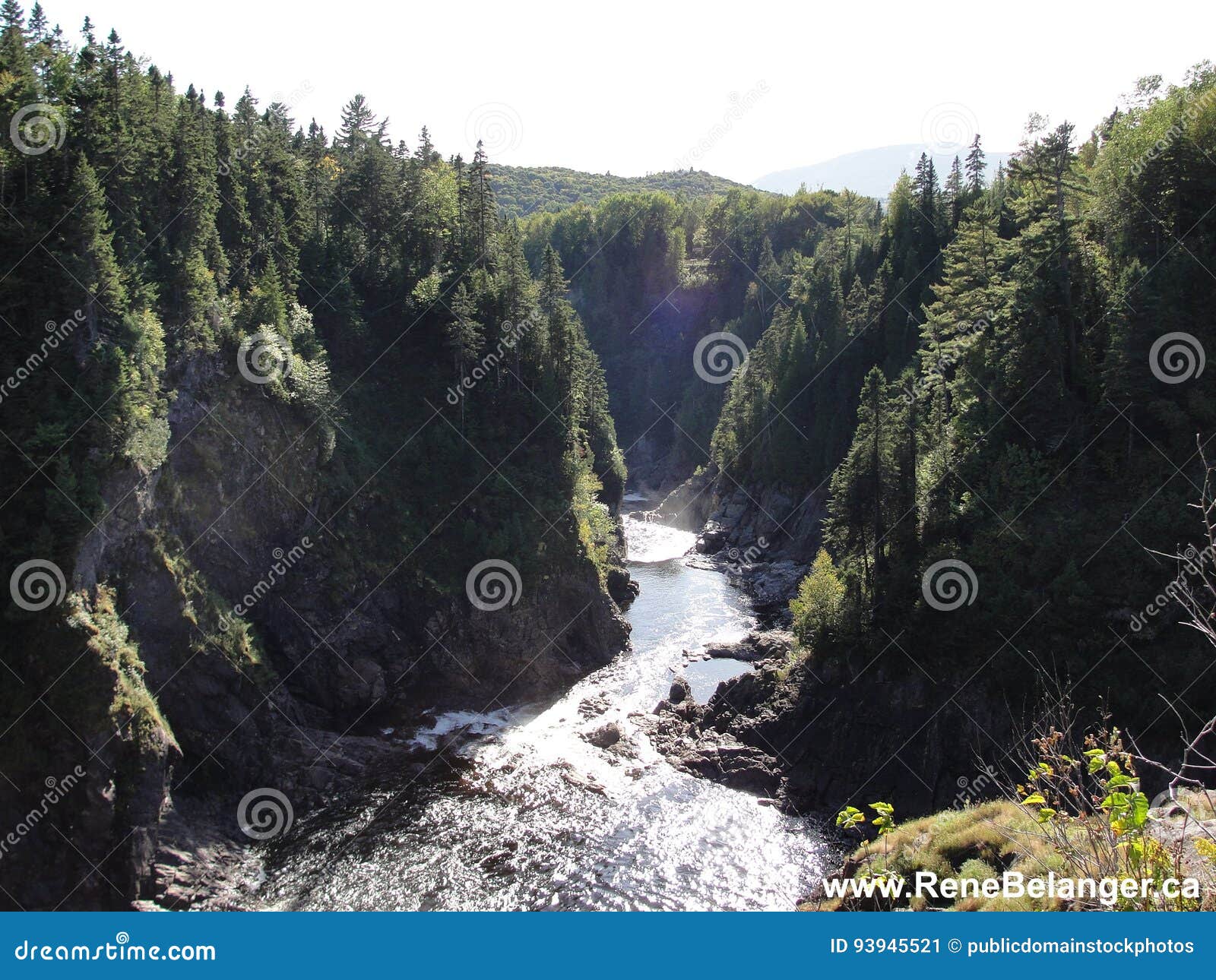 Seven-Falls Canyon (3) / Canyon Des Sept-Chutes (3) Picture. Image ...