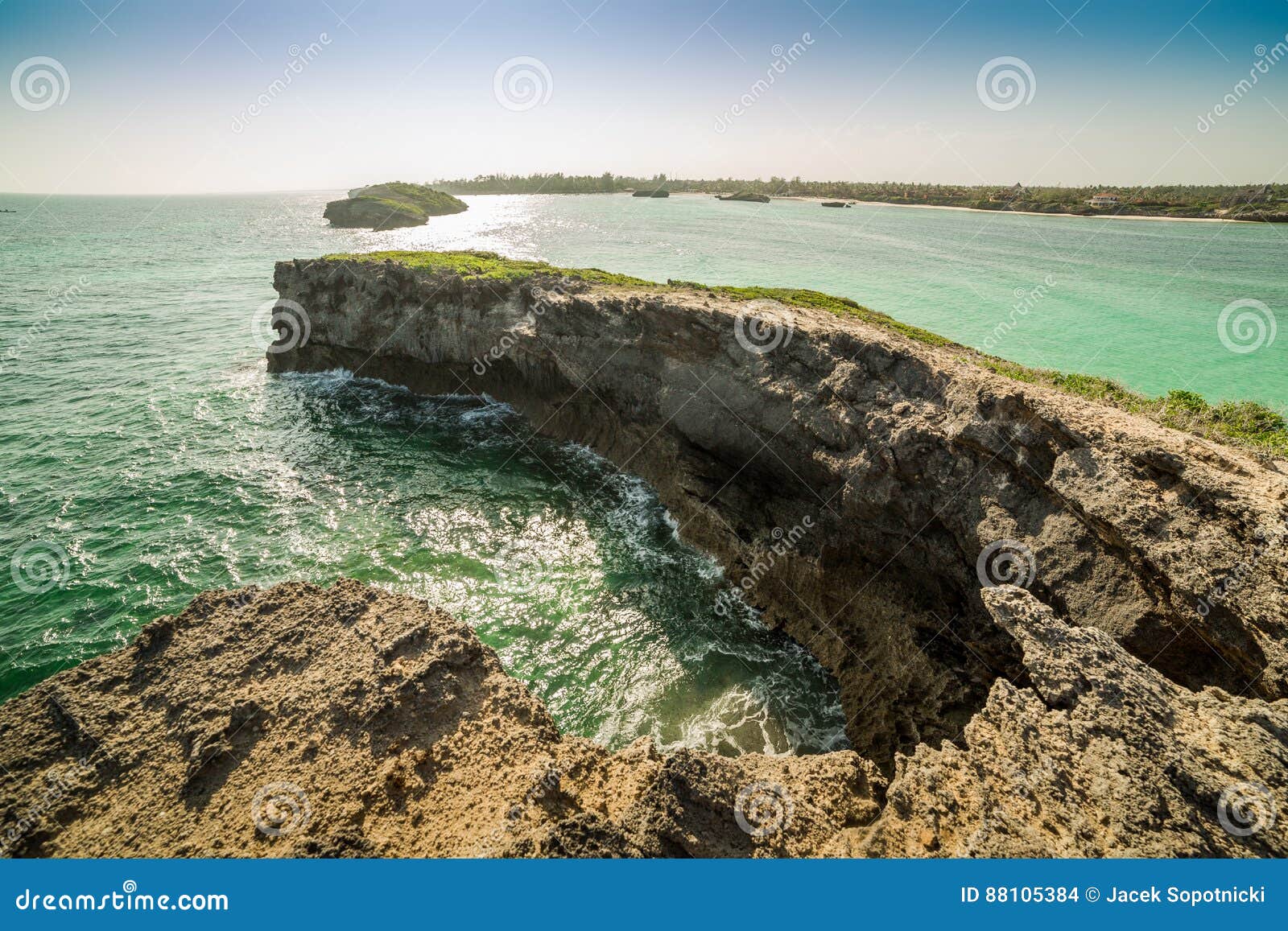 Seven Islands Area, Watamu, Kenya Stock Photo - Image of summer, resort ...