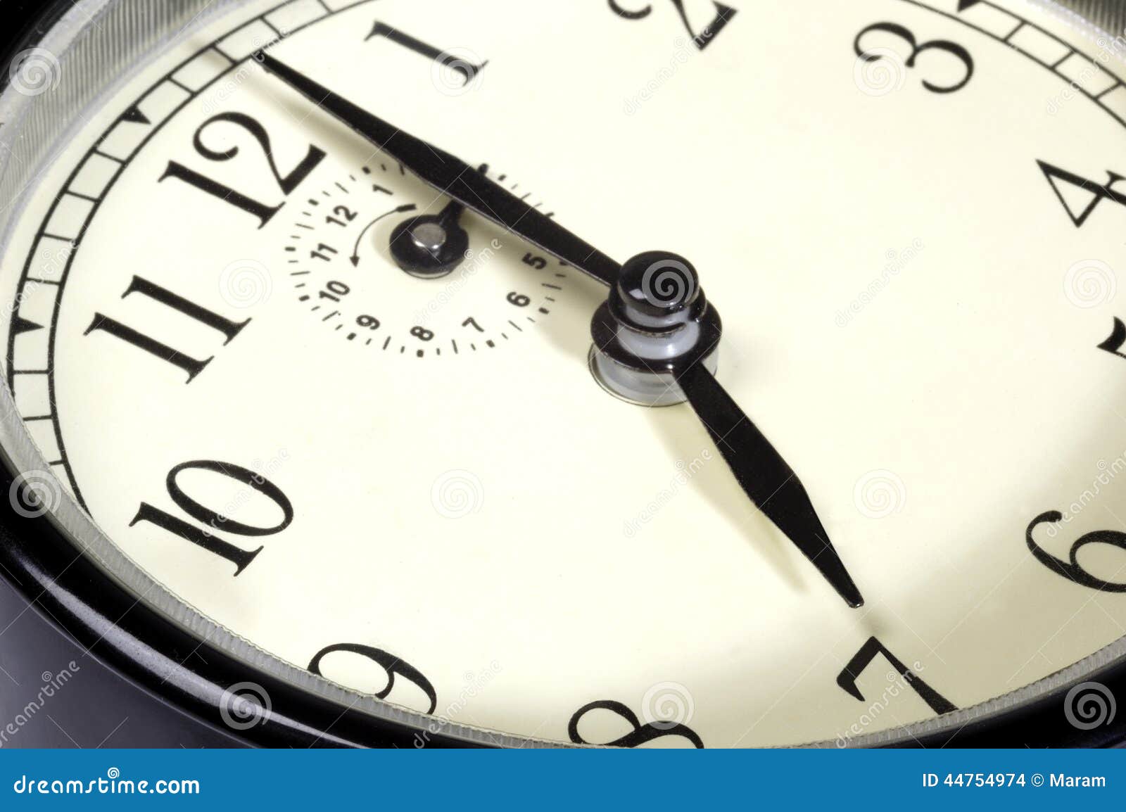 Seven o'clock stock photo. Image of elegant, office, clear - 44754974