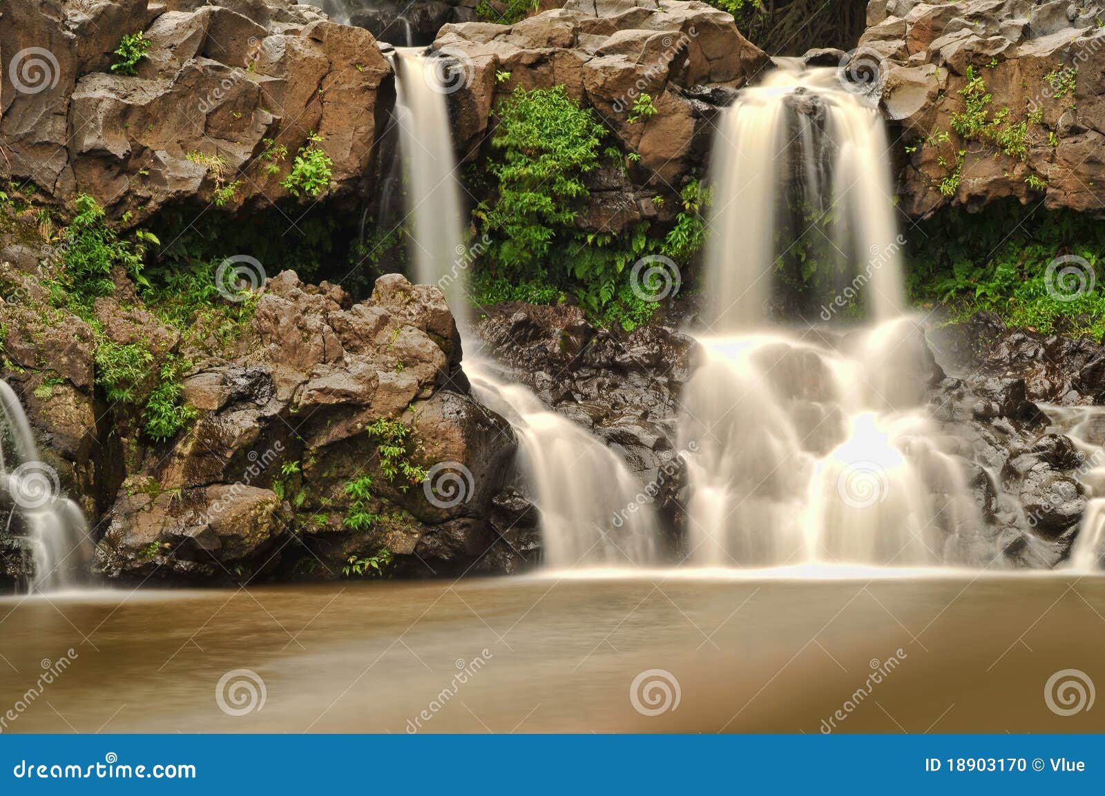 Seven Sacred Pools Road To Hana, Maui Stock Photography | CartoonDealer ...