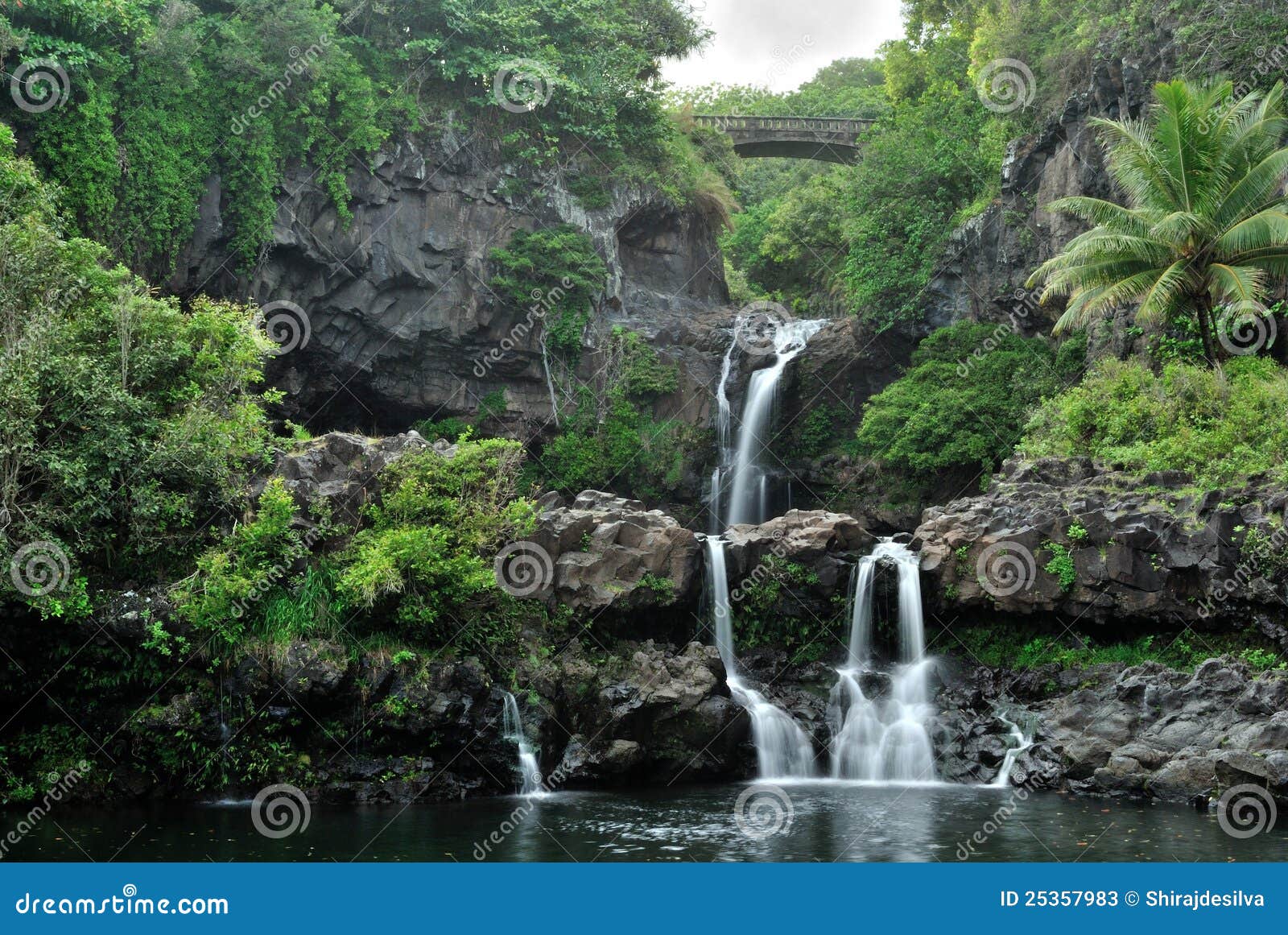 Seven Sacred Pools Road To Hana, Maui Stock Photography | CartoonDealer ...