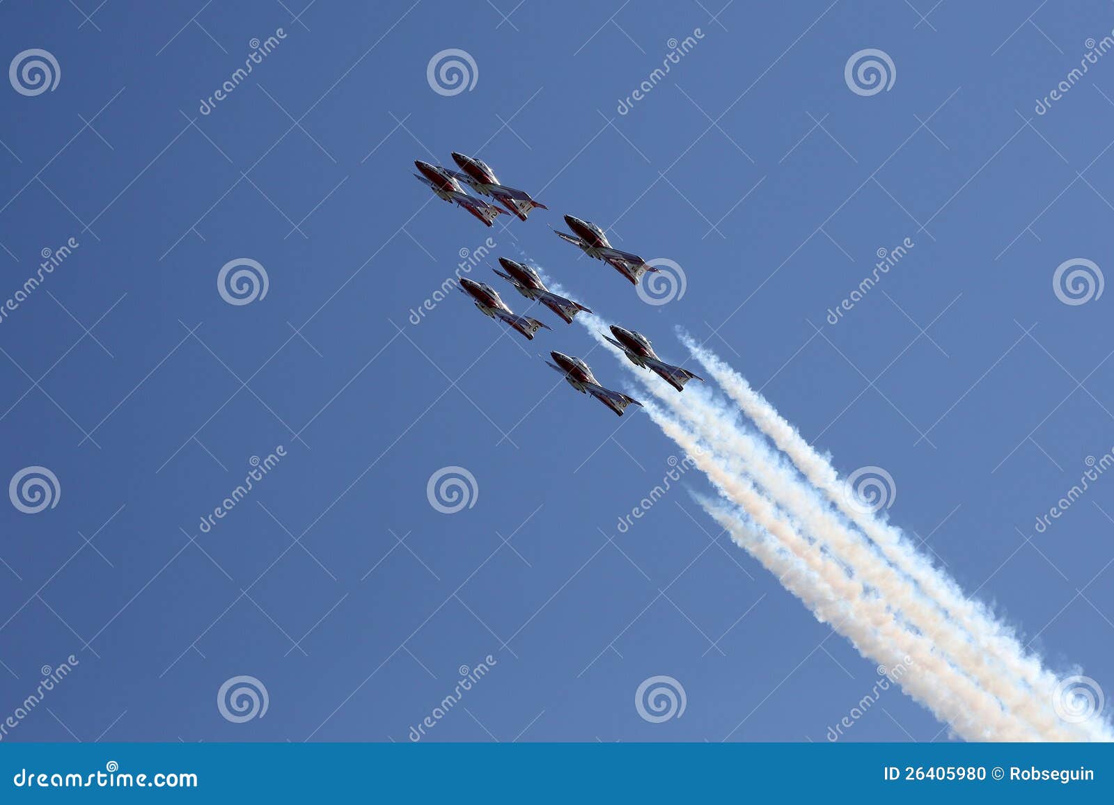 Seven Snowbirds in Formation Editorial Image - Image of aircraft ...